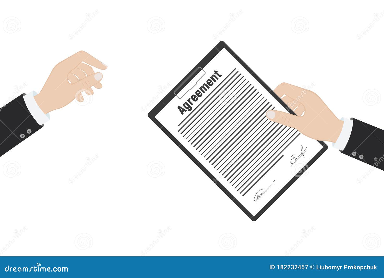 Signed Agreement Document, Symbolizing Contracts, Legal Binding, And ...
