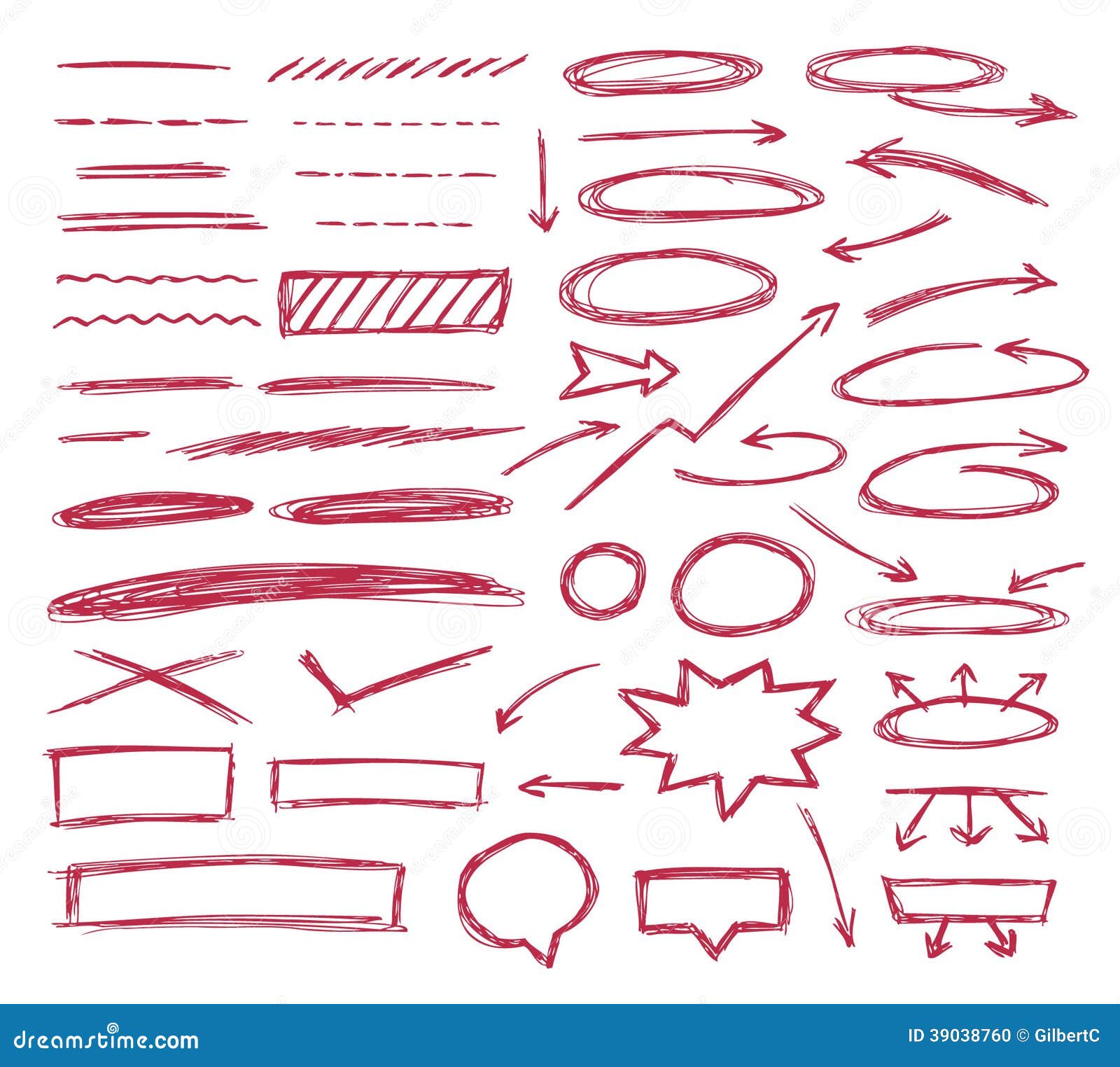 Signes de correction illustration de vecteur. Illustration du ramassage ...