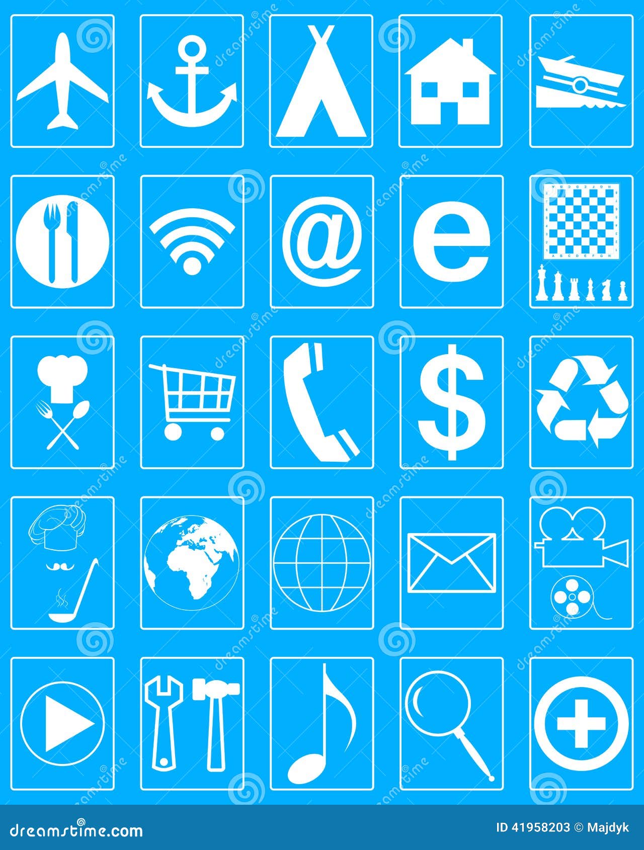 Signes de l'information illustration de vecteur. Illustration du bouton ...