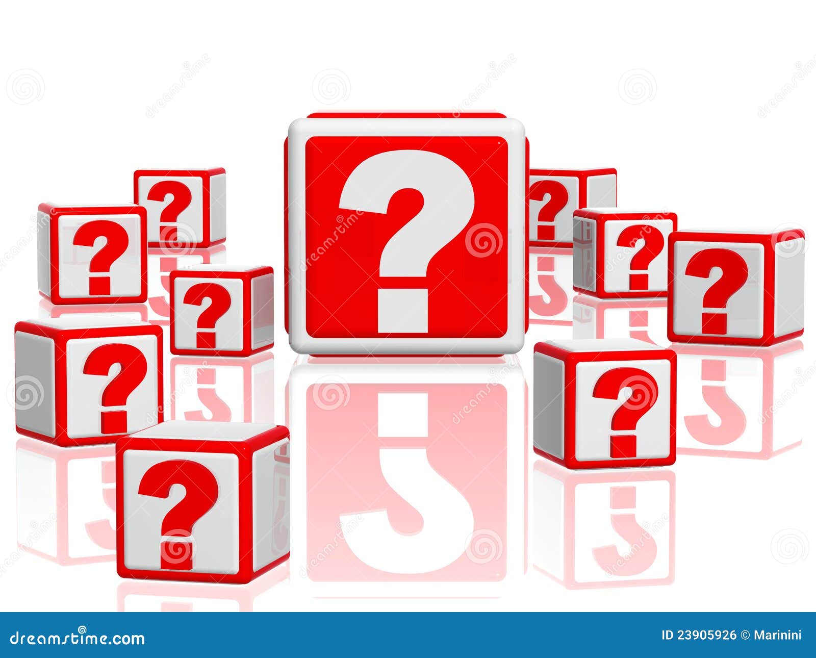 Signes de question illustration stock. Illustration du réponse - 23905926