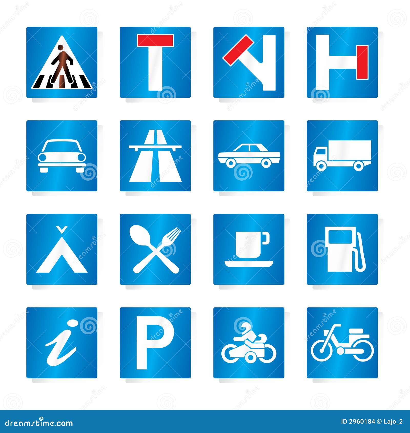 Signes de route illustration de vecteur. Illustration du circulation ...