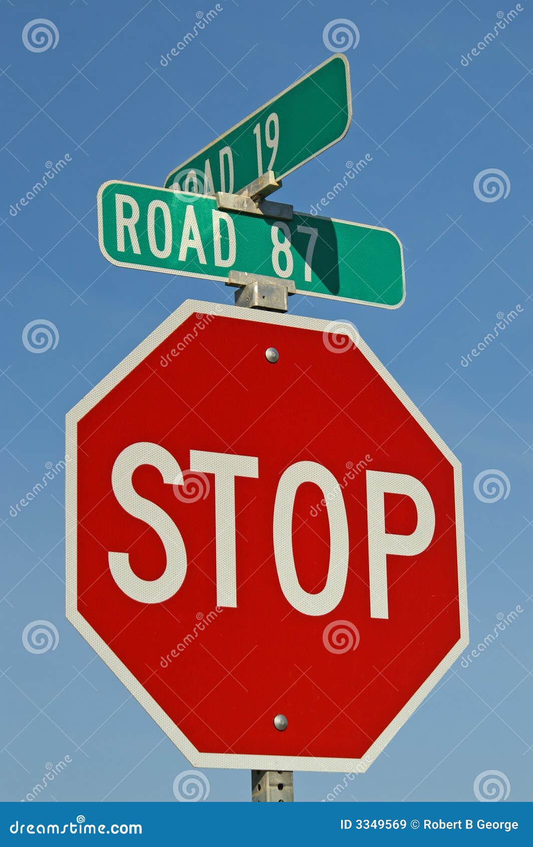 Signes de route image stock. Image du nordique, routes - 3349569