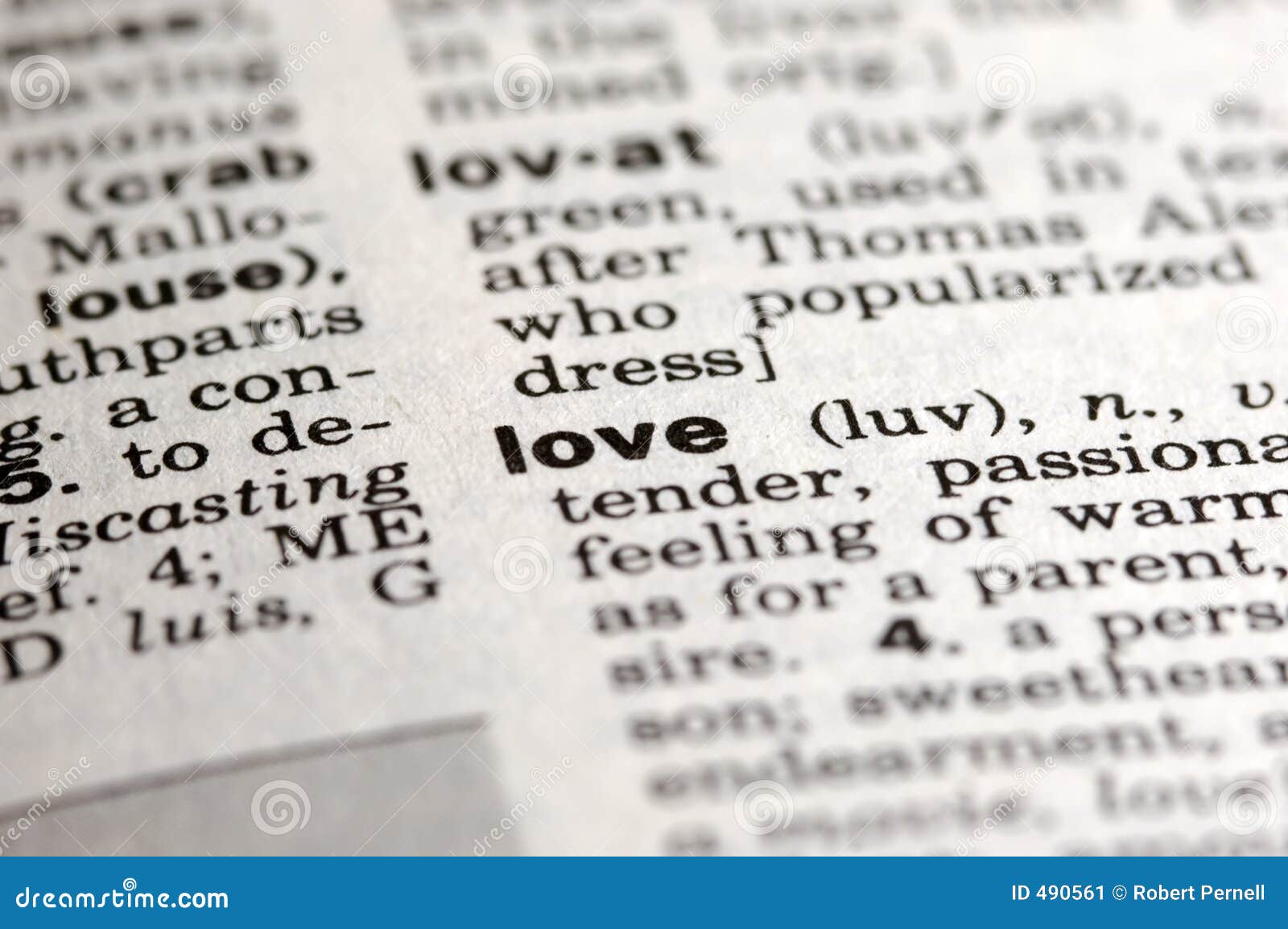 Significado del amor imagen de archivo. Imagen de amor - 490561