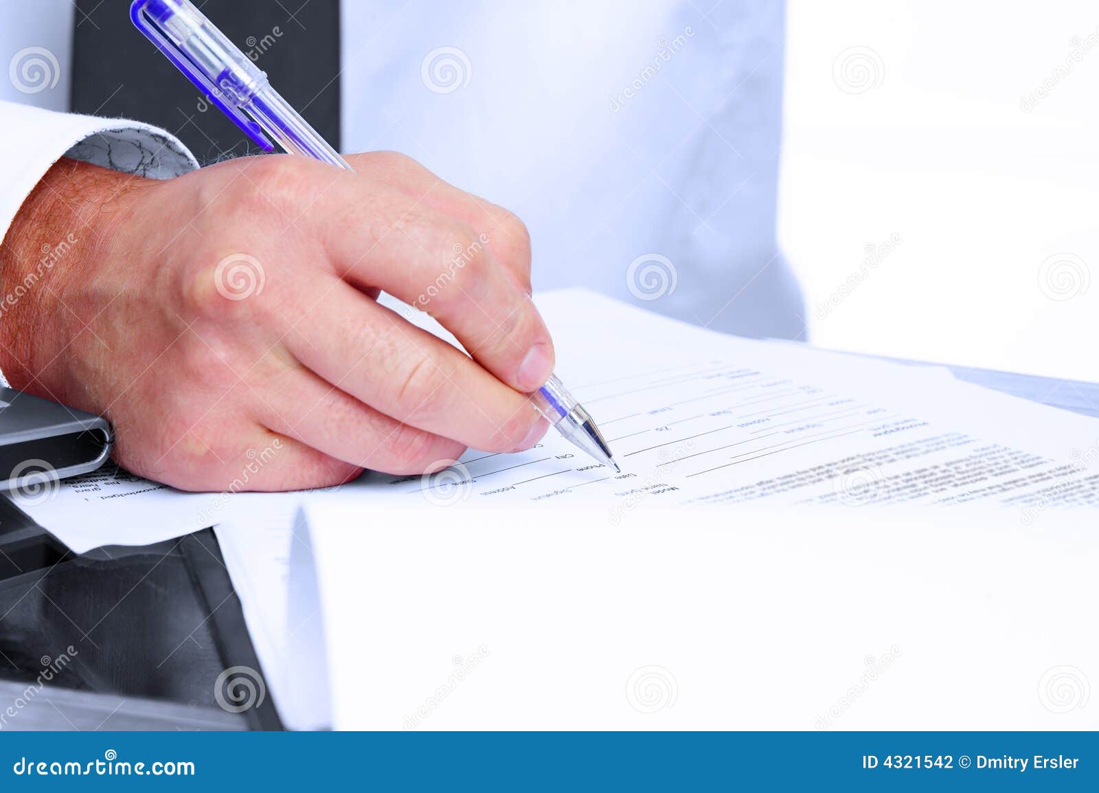 Signing stock photo. Image of colleague, formal, autograph - 4321542