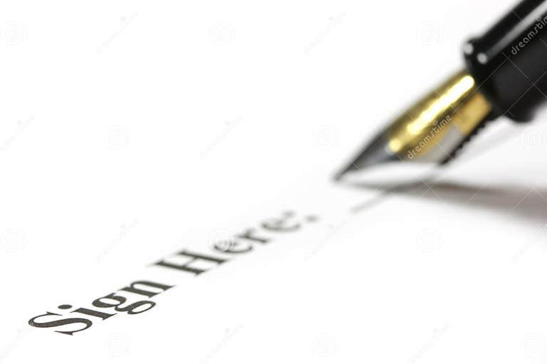 Signing stock photo. Image of ball, opportunity, handwrite - 4481130