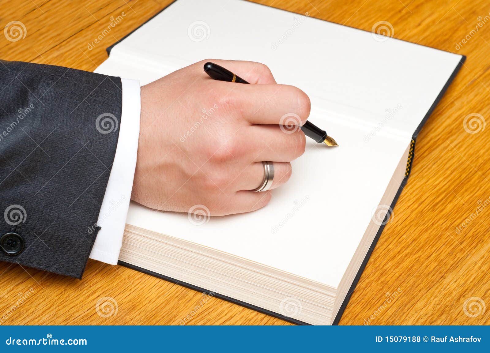 Signing a book stock photo. Image of diary, education - 15079188