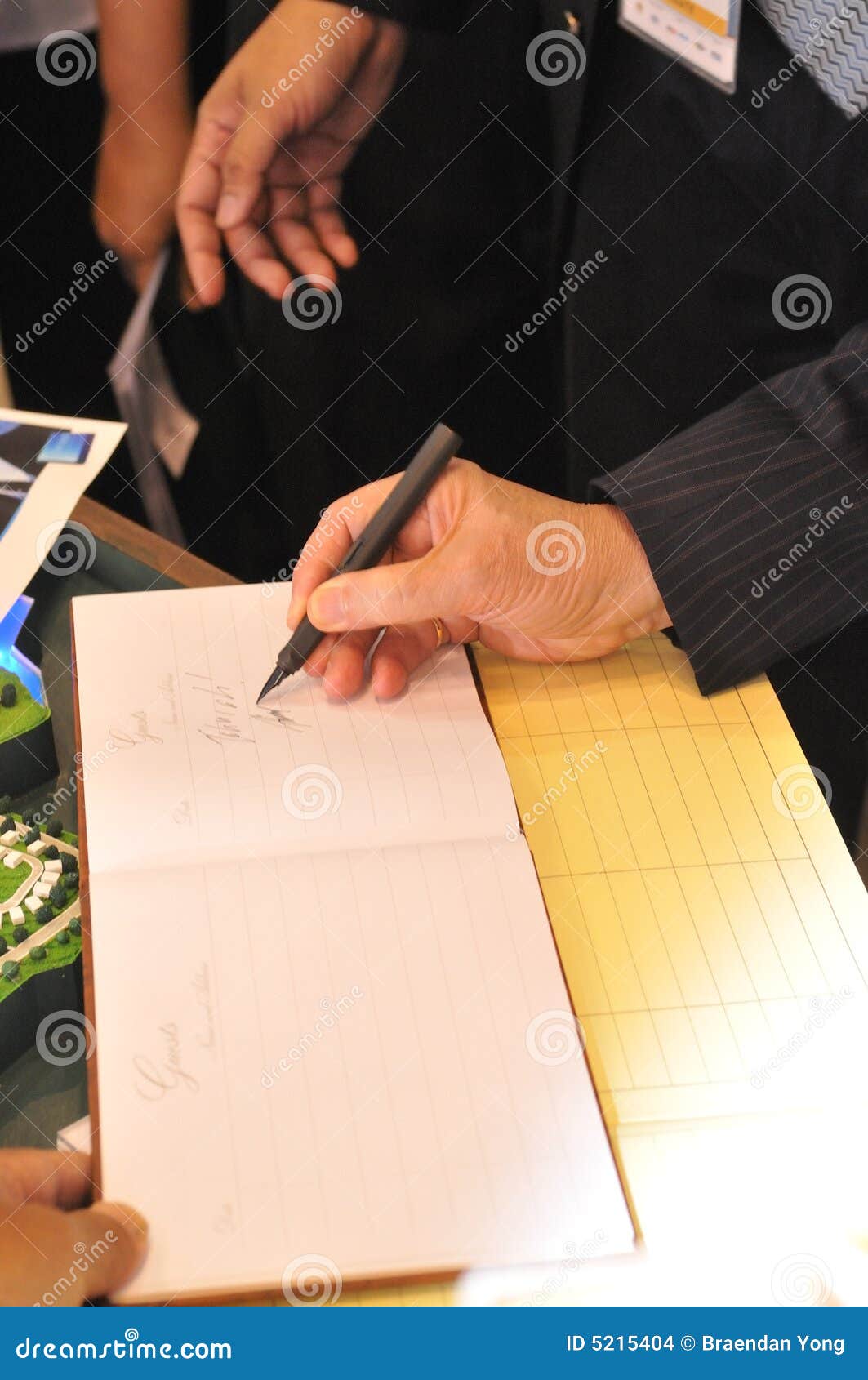 Signing Ceremony stock photo. Image of guest, close, professionals ...