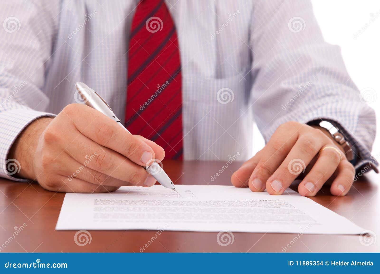 Signing a contract stock photo. Image of desk, decision - 11889354