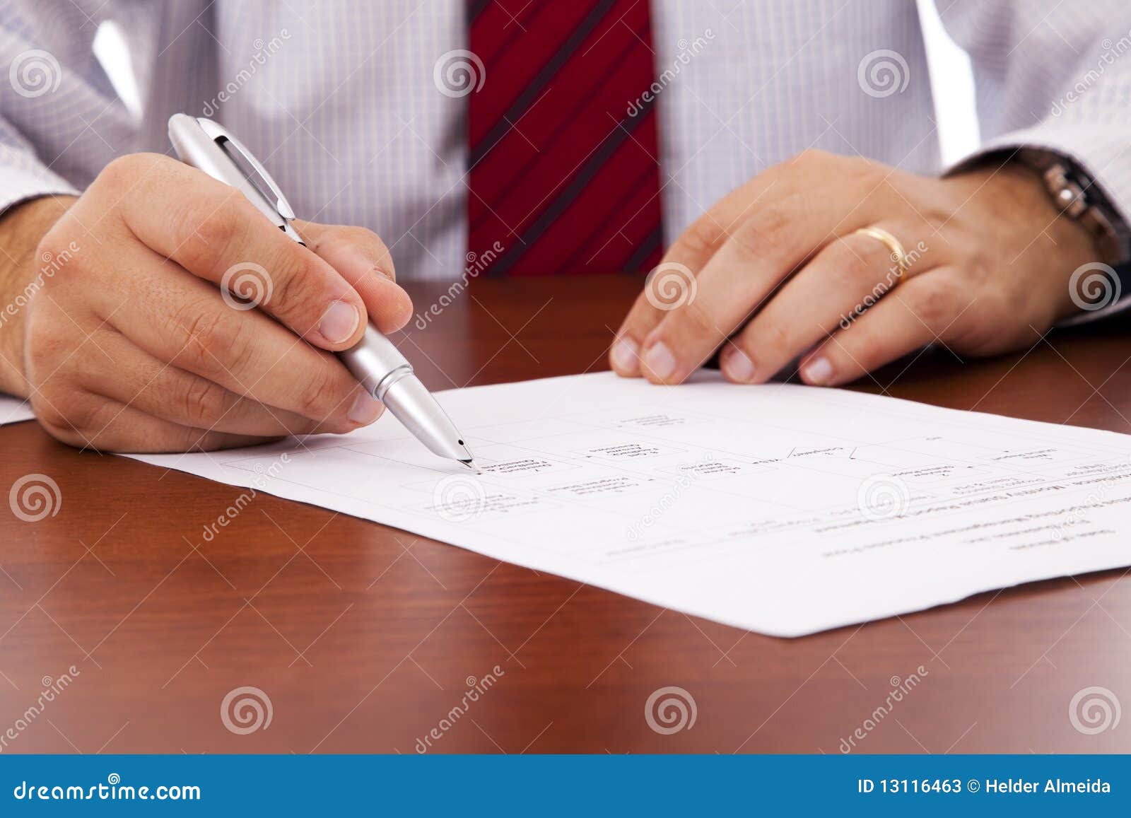 Signing a contract stock image. Image of businessman - 13116463