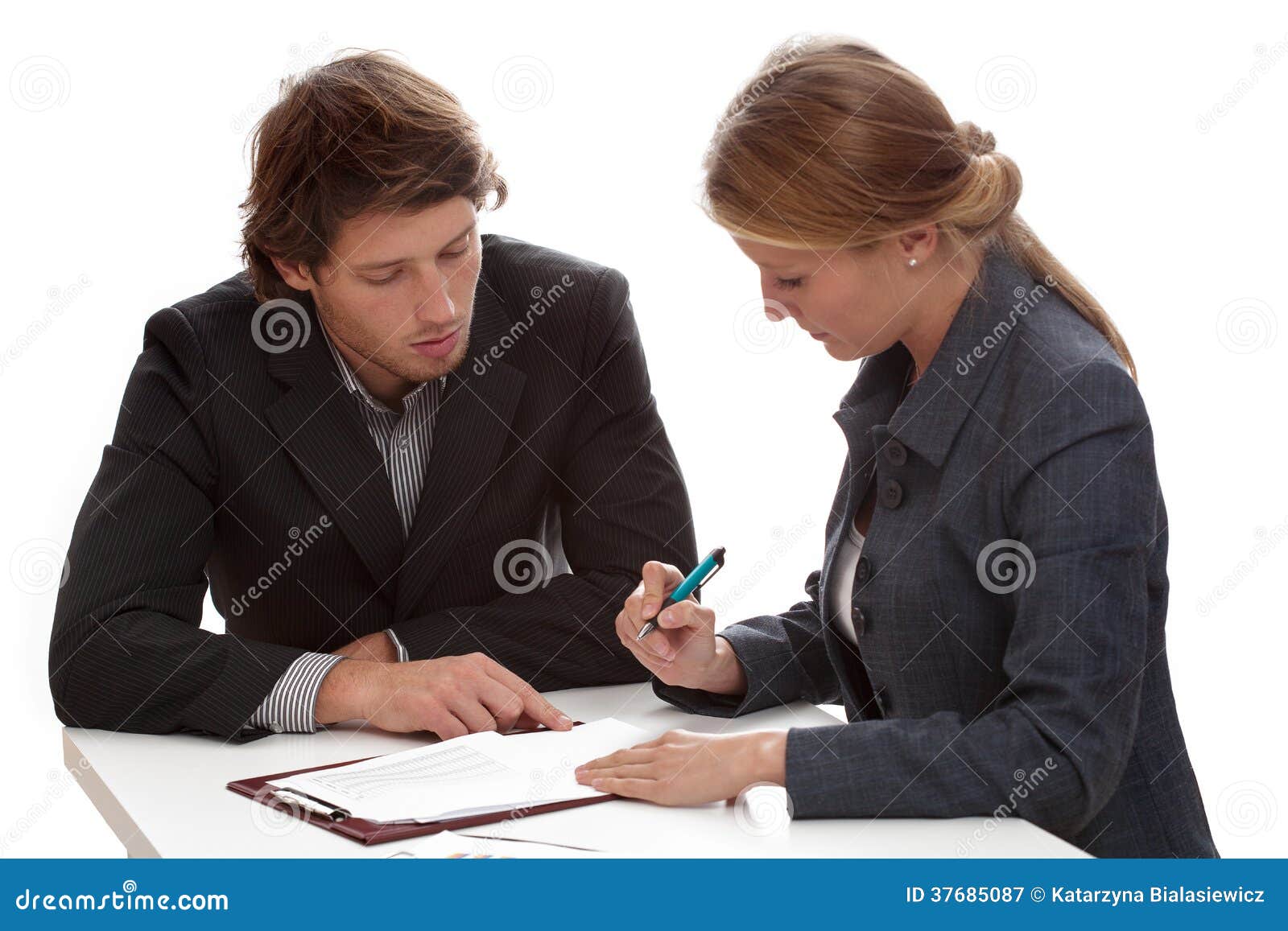 Signing a contract stock image. Image of corporate, bank - 37685087