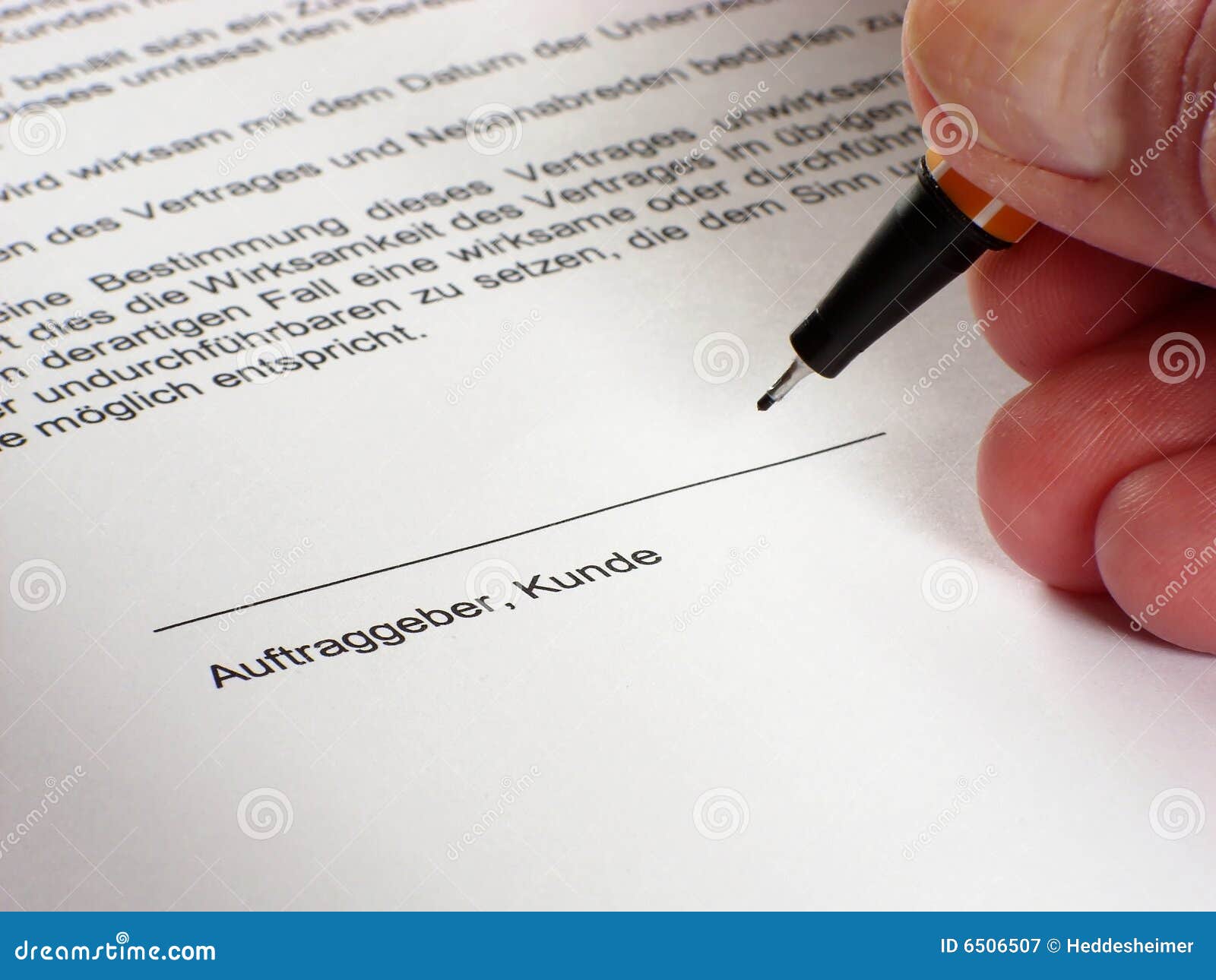 Signing contract stock image. Image of system, focus, sign - 6506507