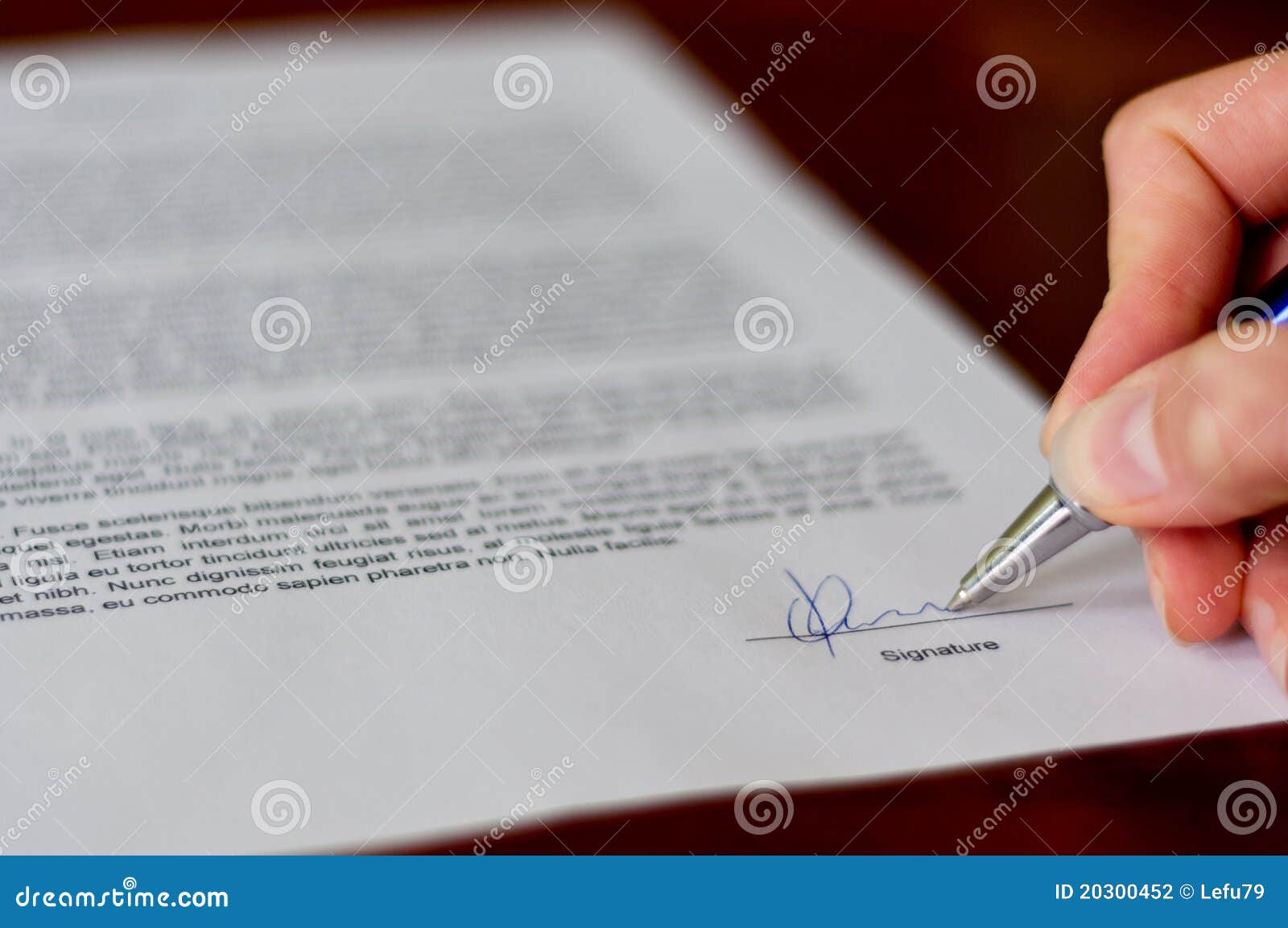 Signing Document stock photo. Image of giving, paper - 20300452