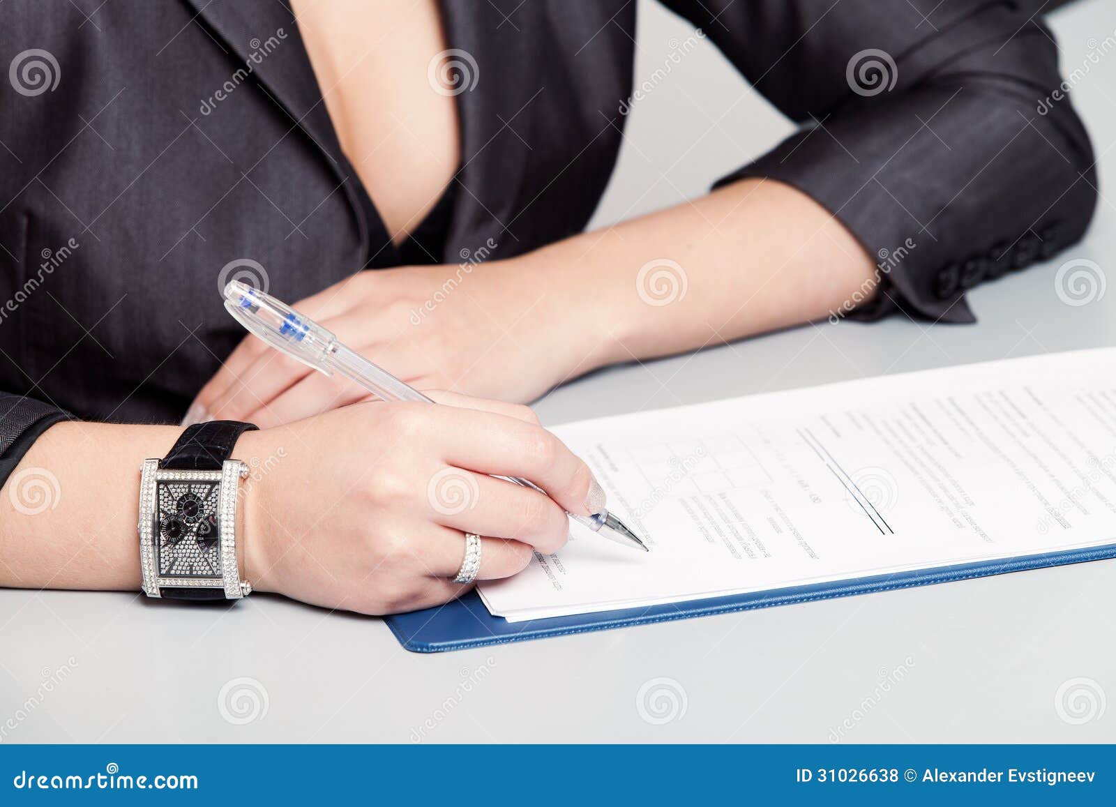 Signing of the document stock photo. Image of businessman - 31026638