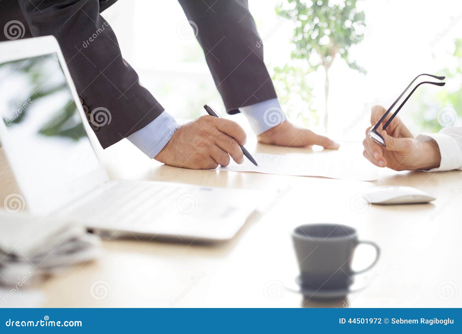 Signing a document stock photo. Image of working, glasses - 44501972
