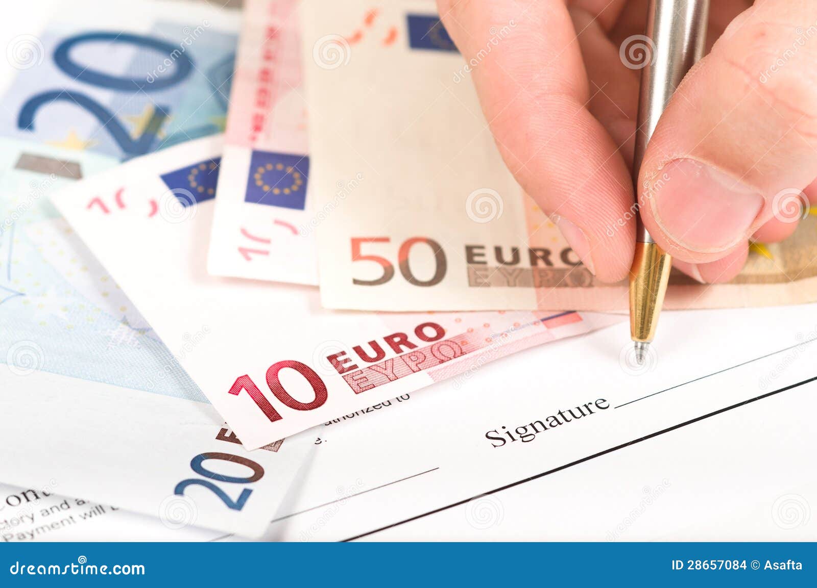 Signing on legal contract stock photo. Image of holding - 28657084