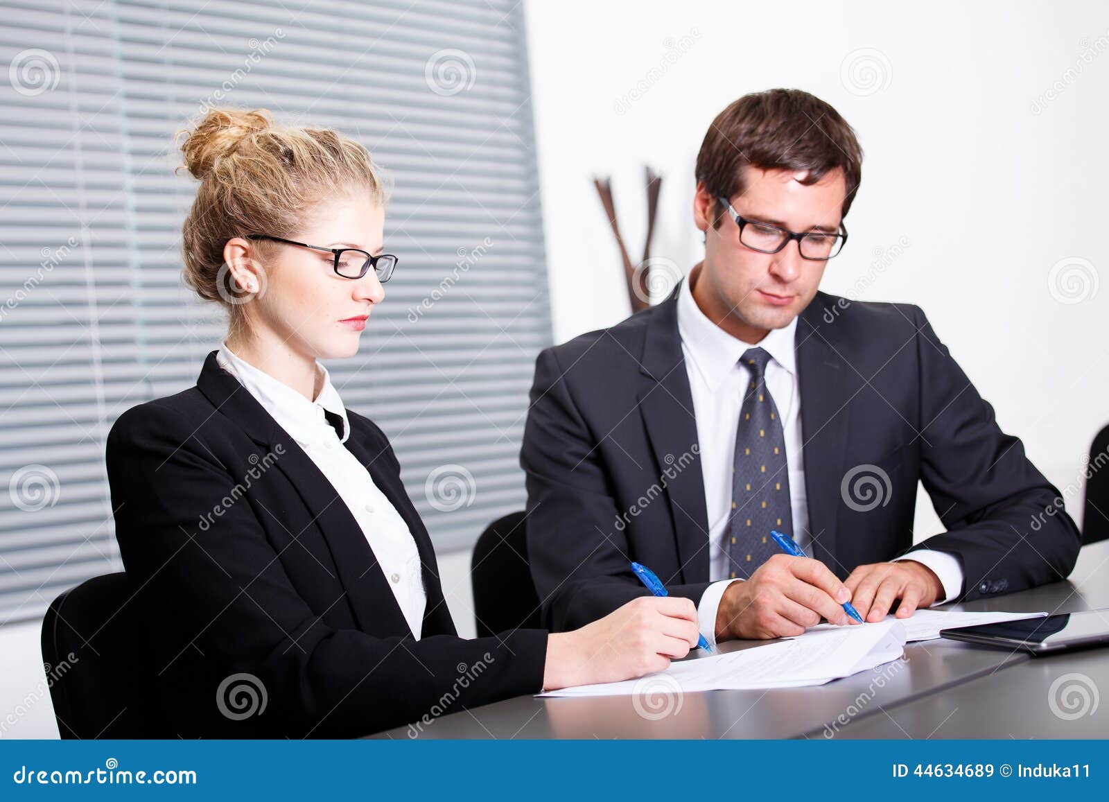 Signing New Business Contract Stock Image - Image of deal, smiling ...