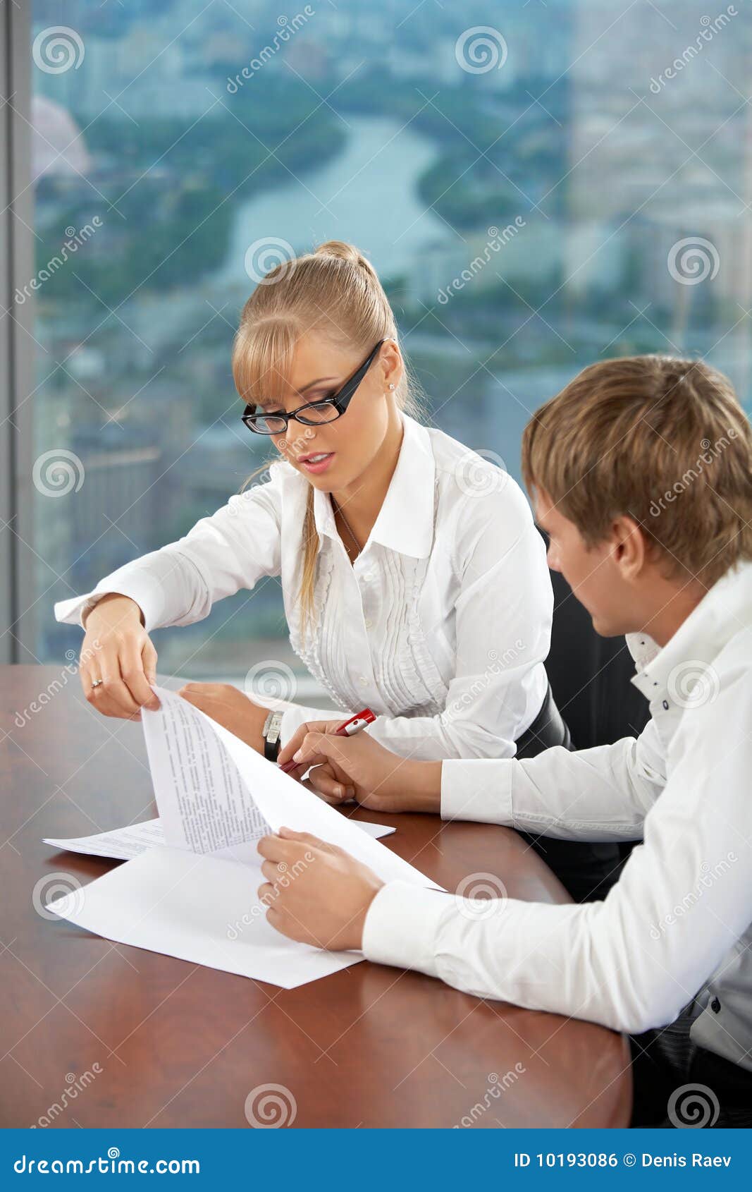 Signing of papers stock photo. Image of person, male - 10193086