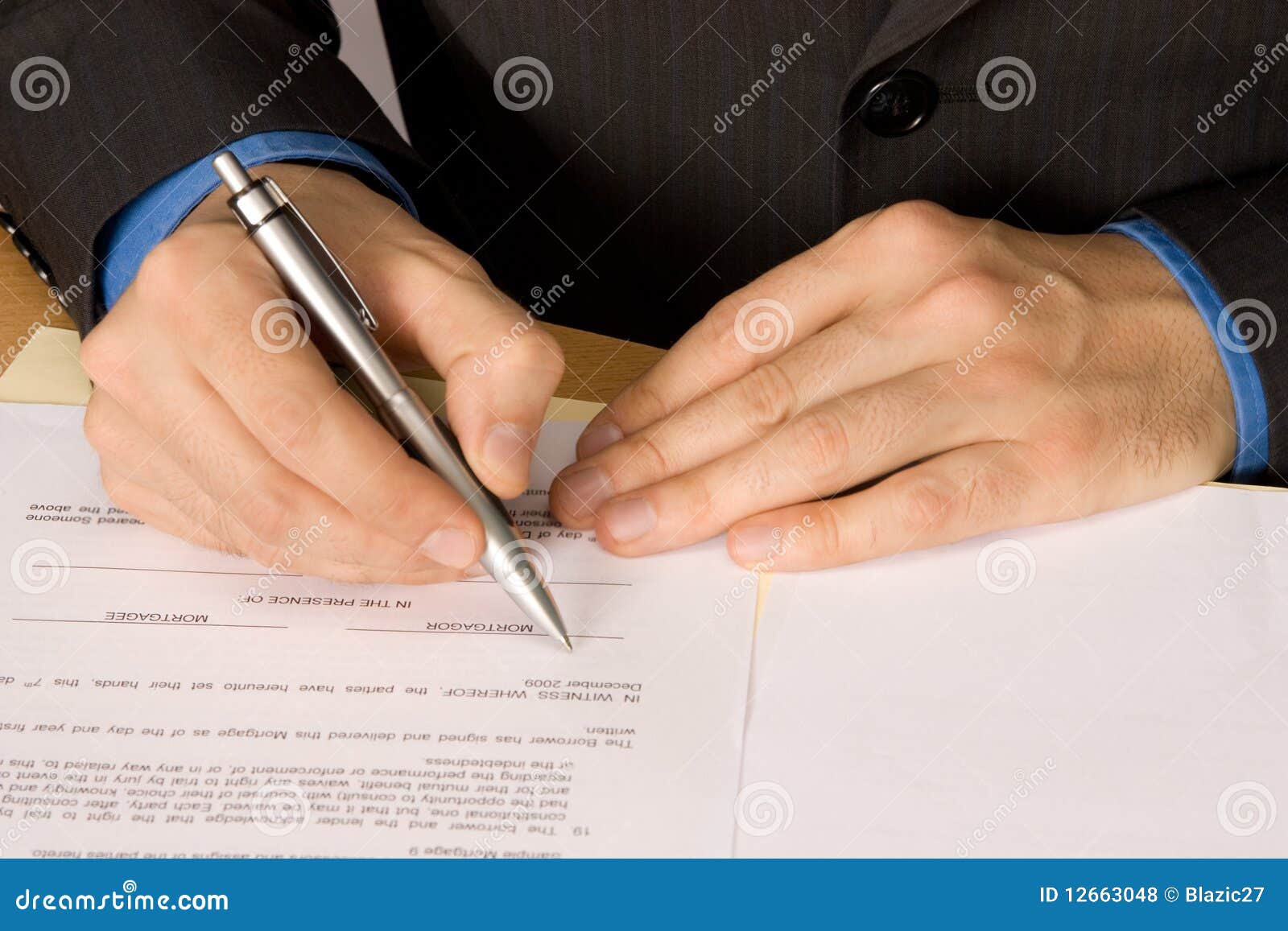 Signing papers stock photo. Image of male, sell, sale - 12663048