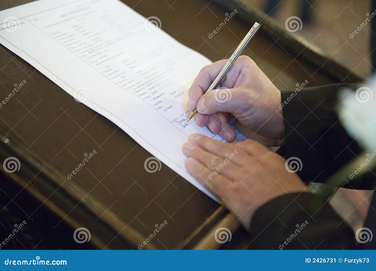 Signing the pledge stock image. Image of hand, young, bond - 2426731