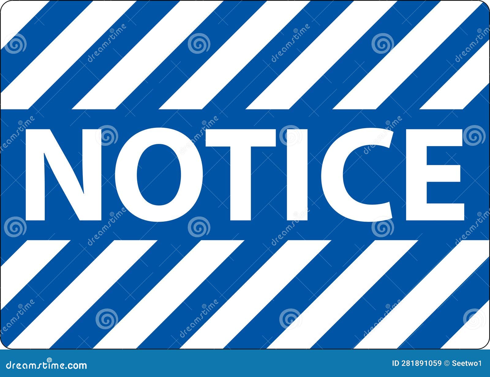 Signo De Aviso En Fondo Blanco Ilustración del Vector - Ilustración de ...