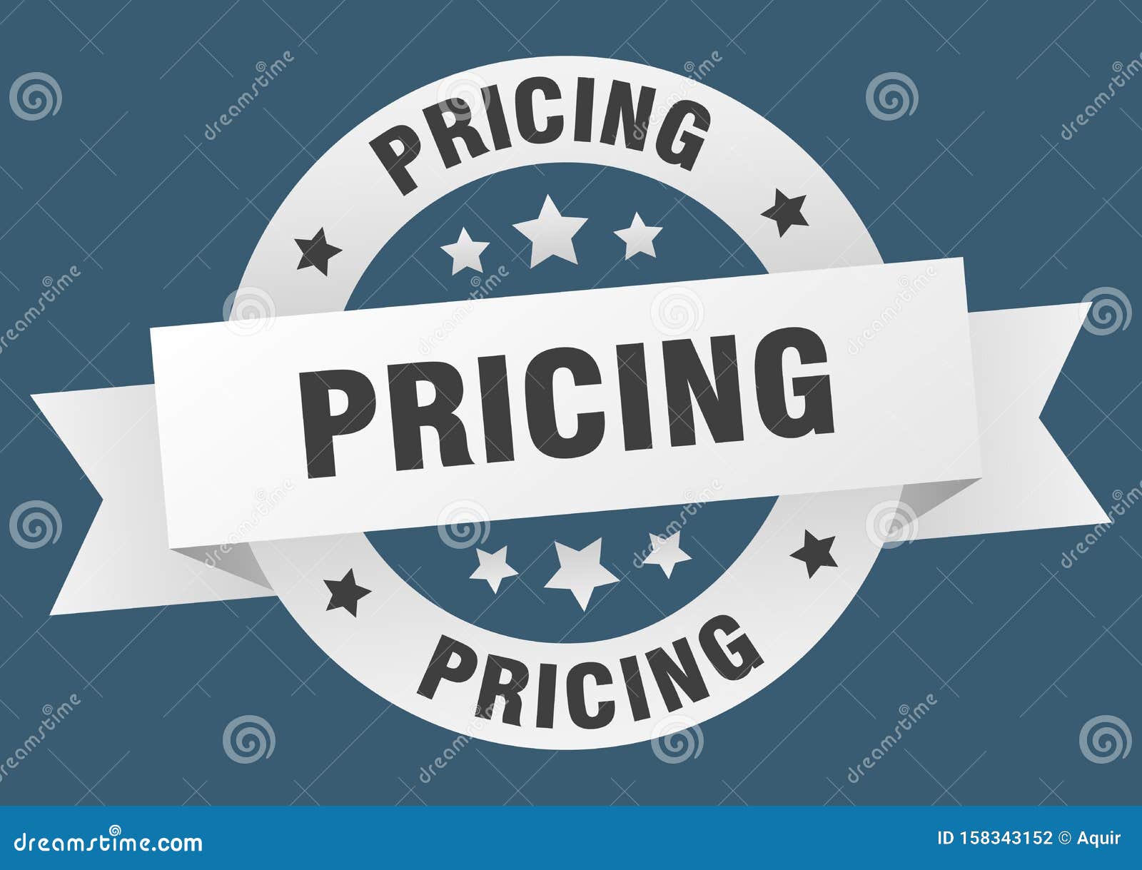 Signo de cinta de precios ilustración del vector. Ilustración de fondo ...