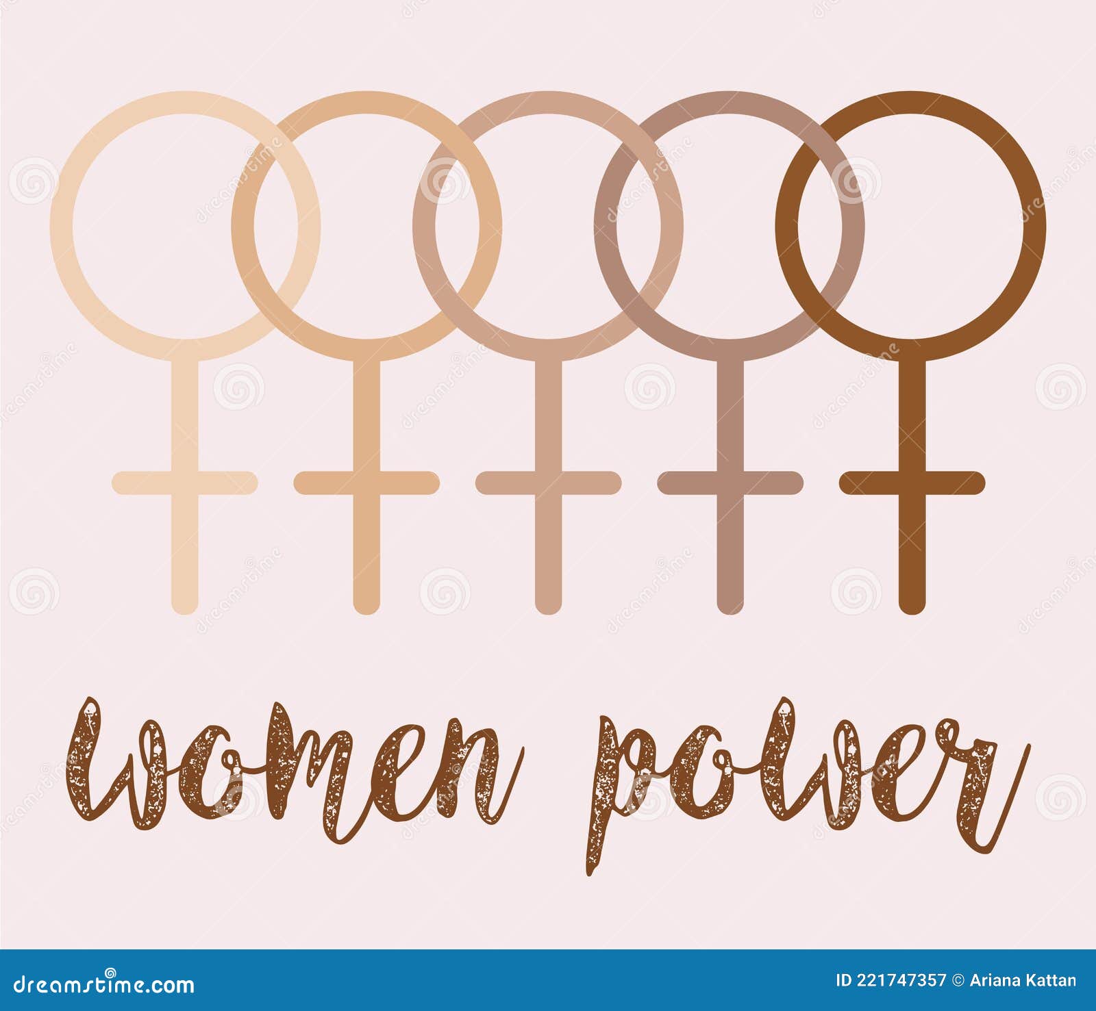 Signo De Potencia Femenina. Signo De Feminismo Y Movimiento De ... Signo De Potencia Femenina. Signo De Feminismo Y Movimiento De ...