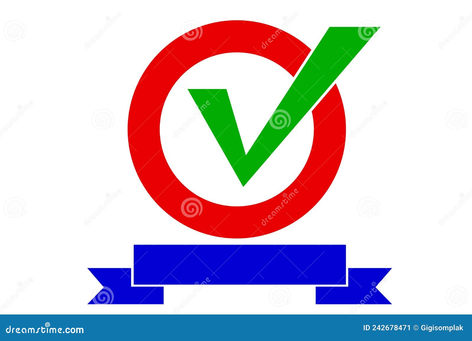 Signo De Vector Simple Marcado Aislado En Blanco Ilustración del Vector ...