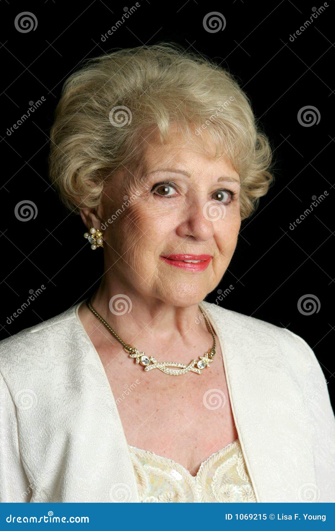 Signora maggiore elegante immagine stock. Immagine di convenzionale ...