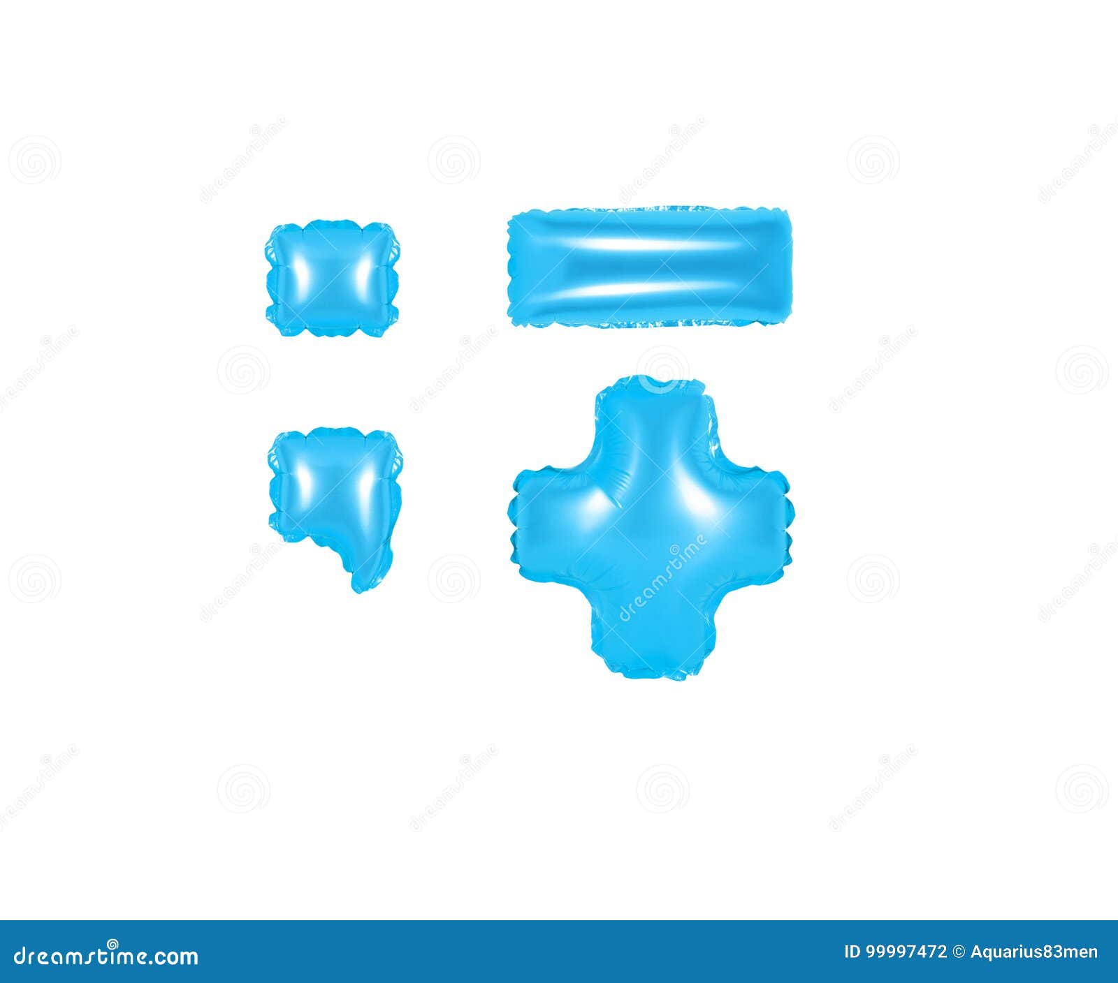 Signos De Puntuación, Parte 2, Color Azul Foto de archivo - Imagen de ...