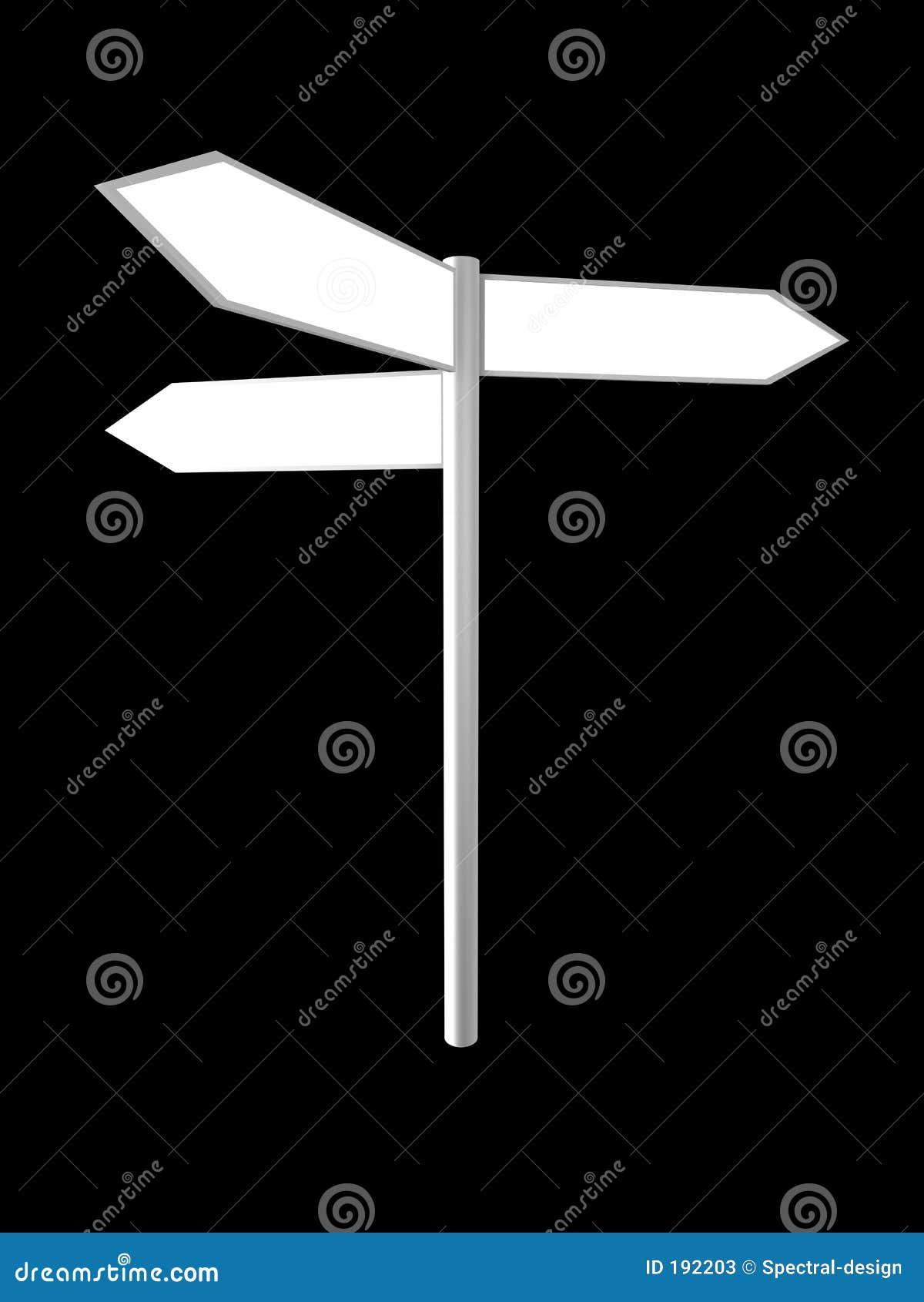 Signpost stock illustration. Illustration of graphic, sign - 192203