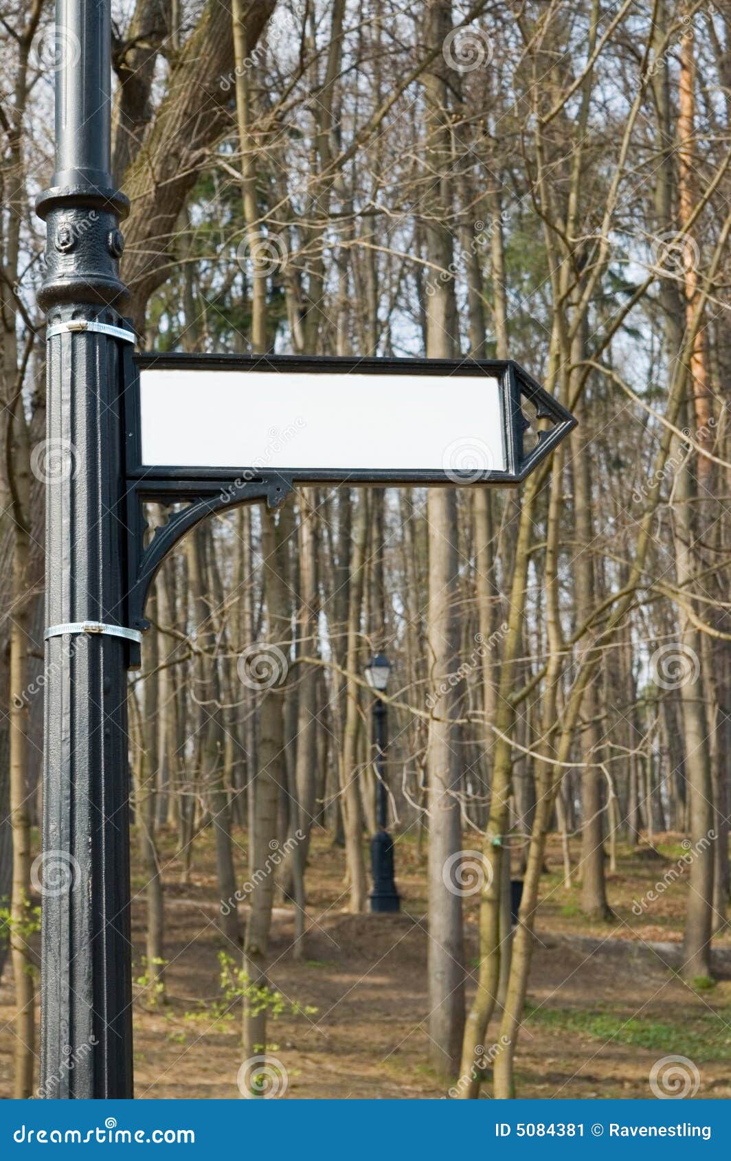 Signpost stock image. Image of empty, arrow, label, post - 5084381
