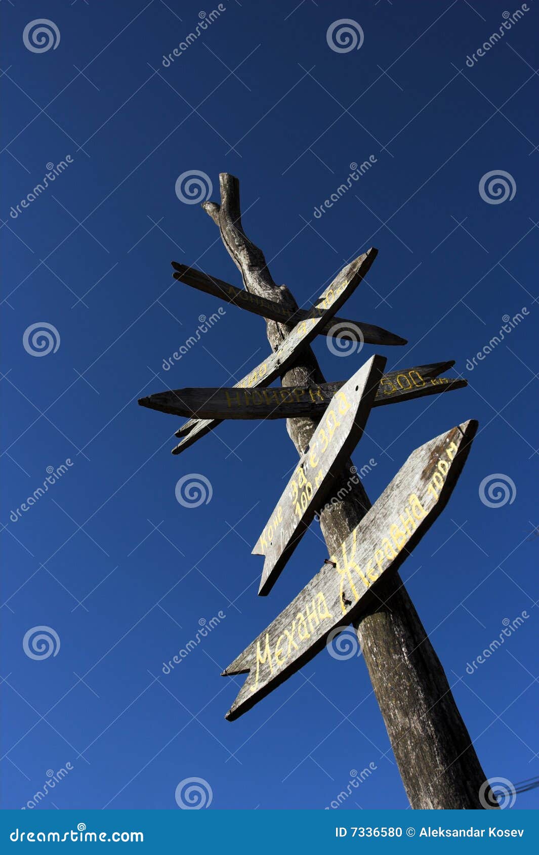 Signpost stock photo. Image of guide, guidepost, road - 7336580