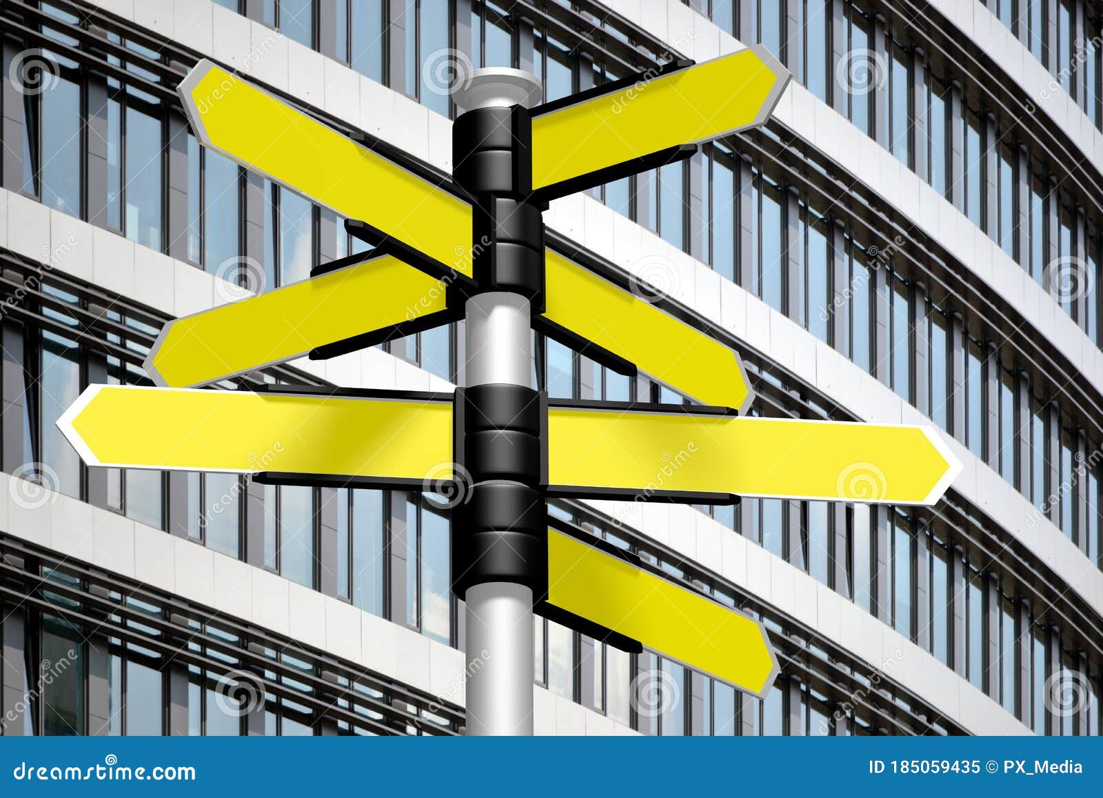 Seven Arrows Representing The Advance Stock Photography | CartoonDealer ...