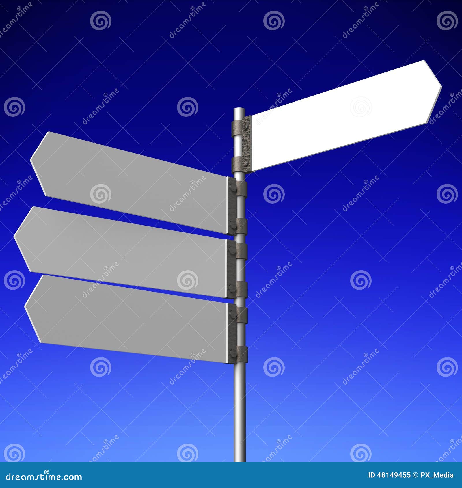 Signpost concept... stock illustration. Illustration of alone - 48149455