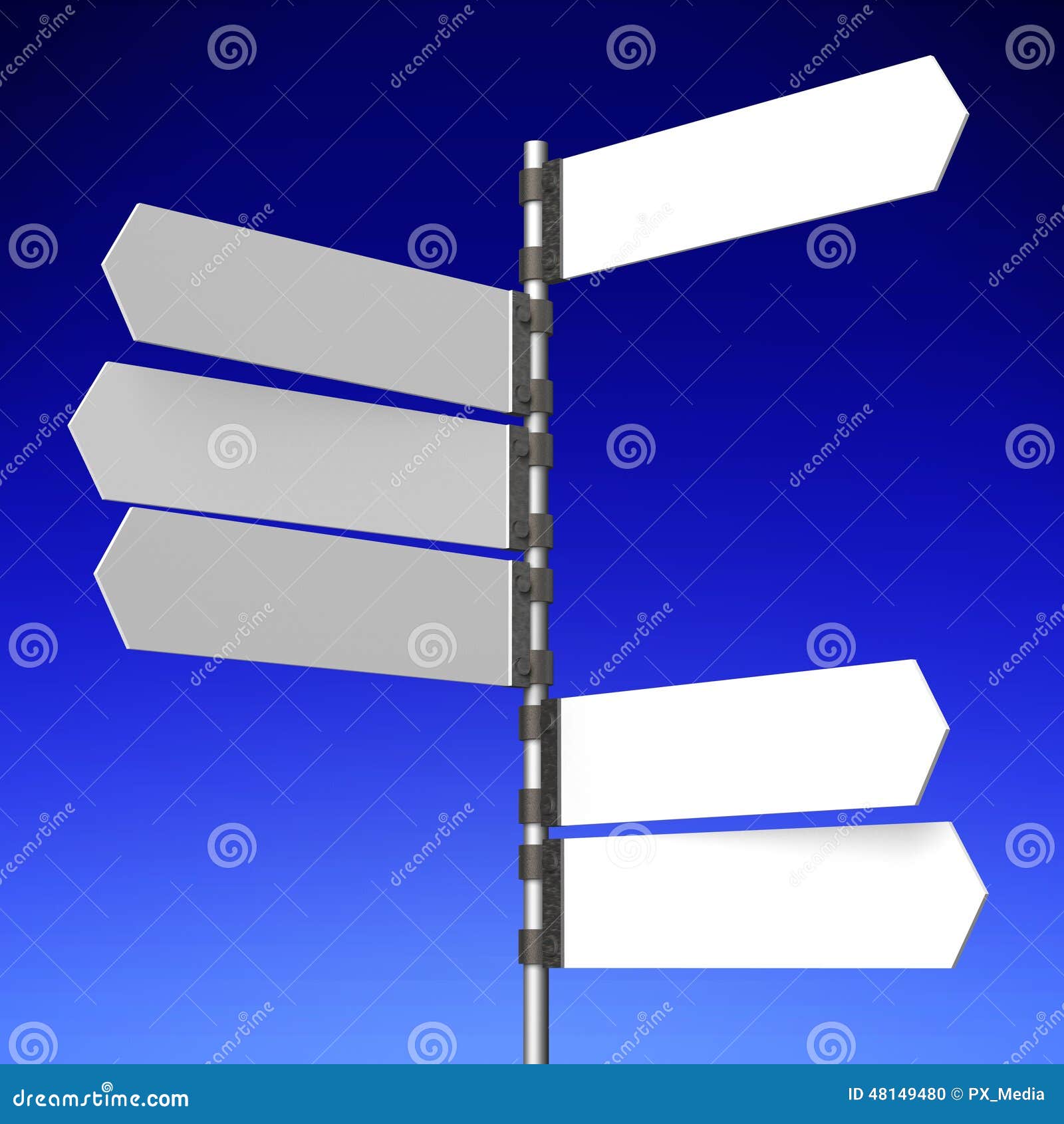 Signpost concept... stock illustration. Illustration of idea - 48149480