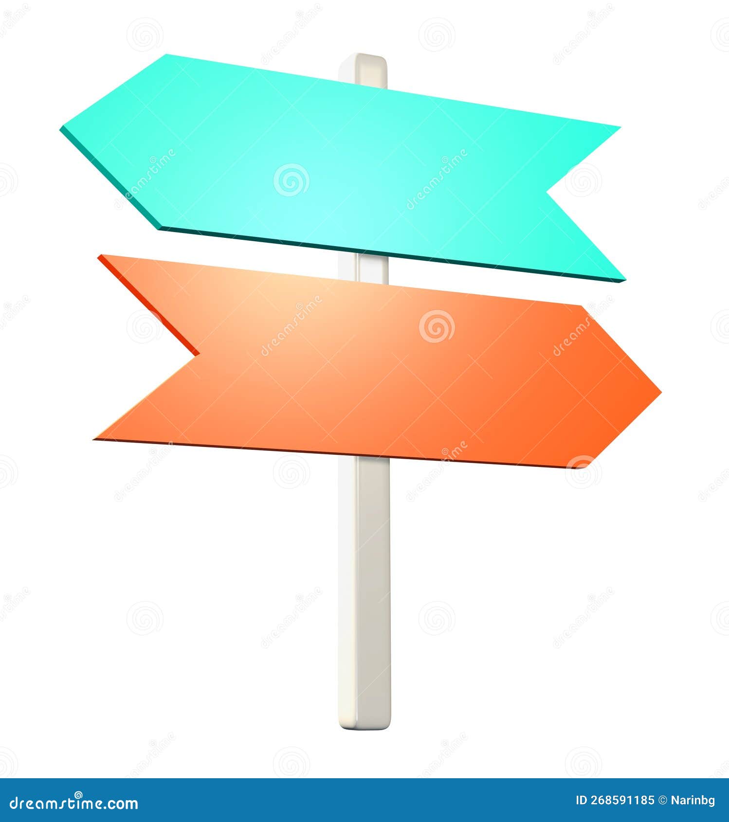 Signpost 3d Icon Transparent Illustration Stock Image - Illustration of ...