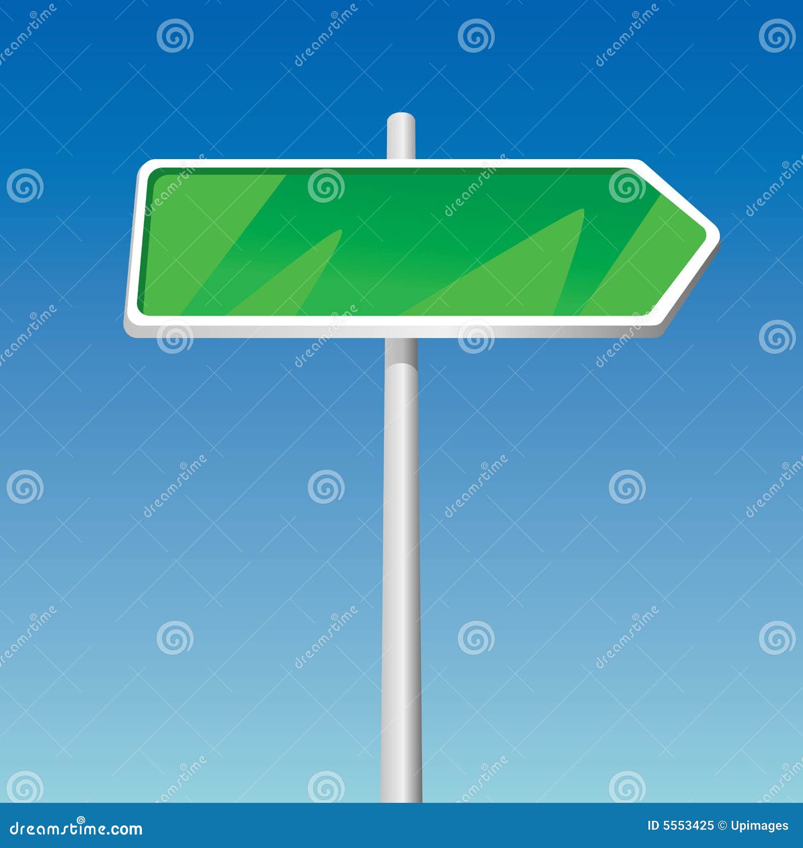 Signpost (illustration) stock vector. Illustration of colorful - 5553425