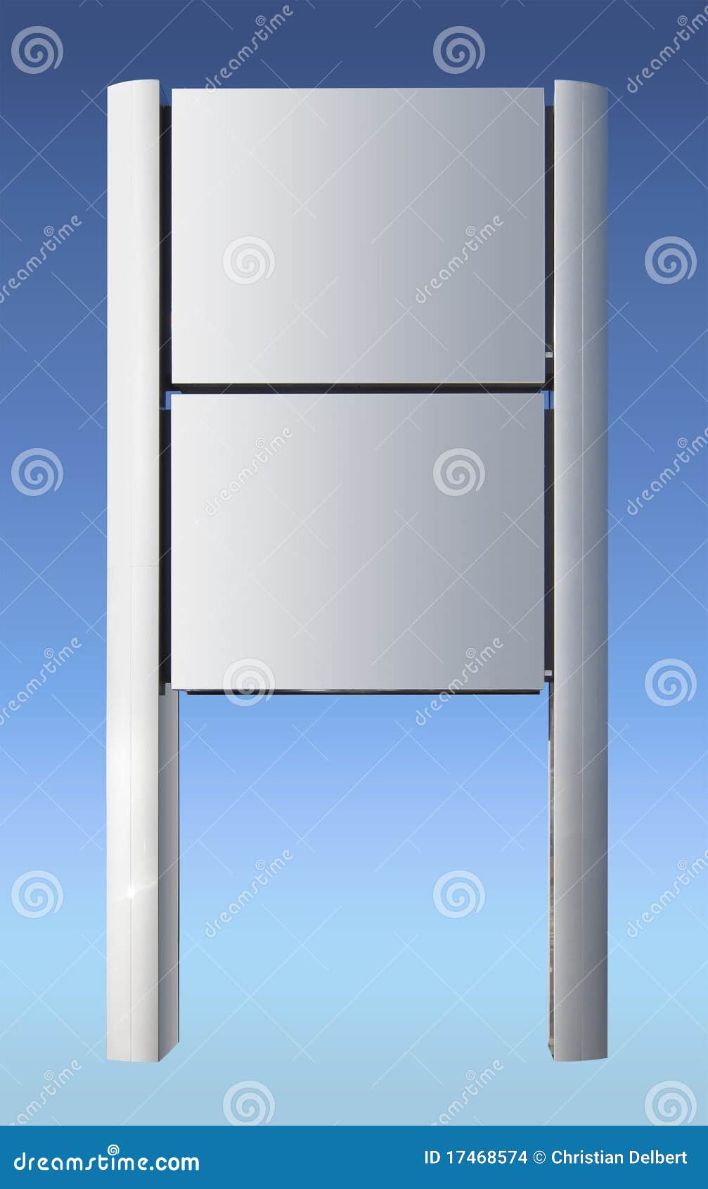 Signpost, isolated stock photo. Image of board, poster - 17468574