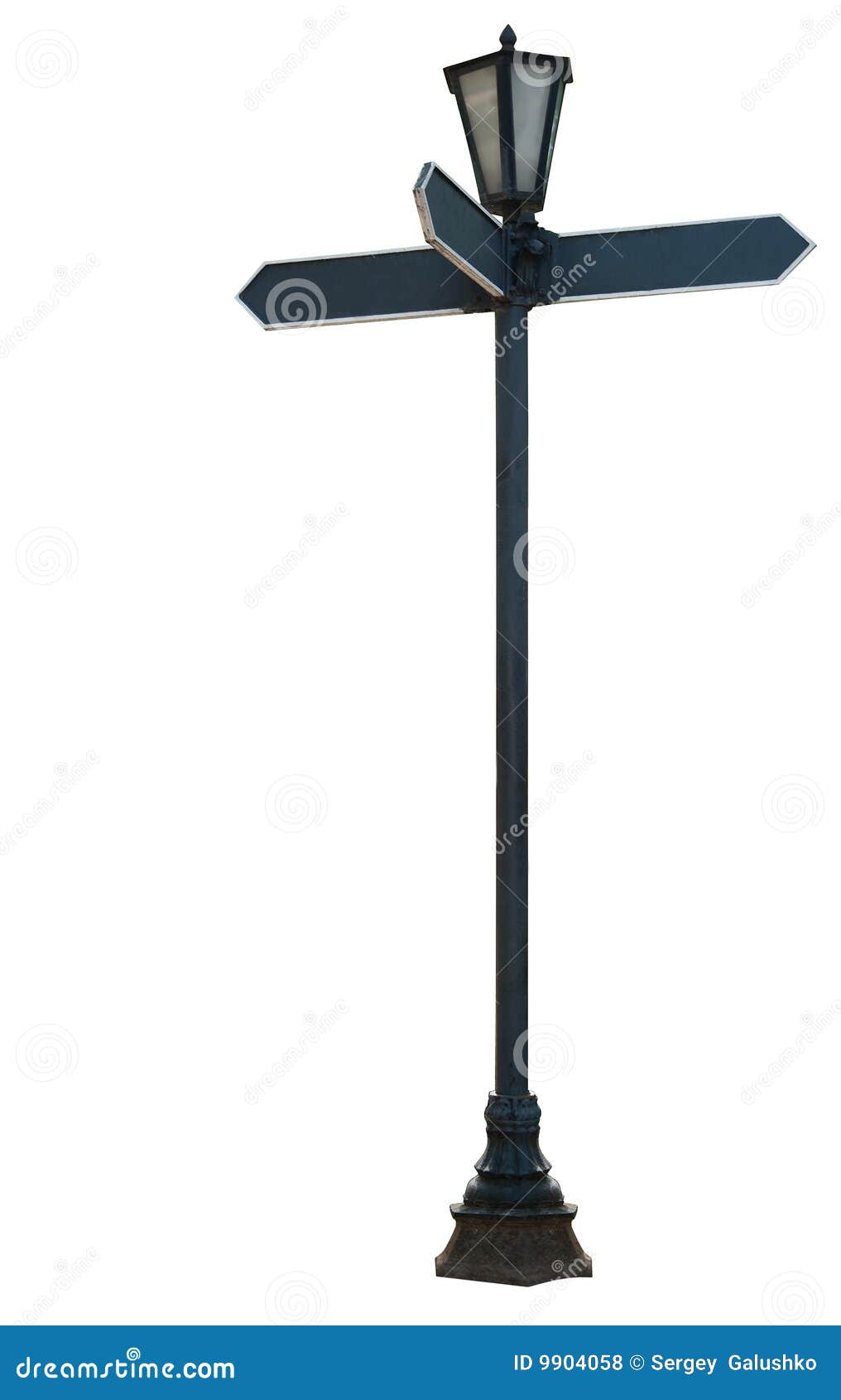 Signpost isolated stock photo. Image of guidepost, retro - 9904058