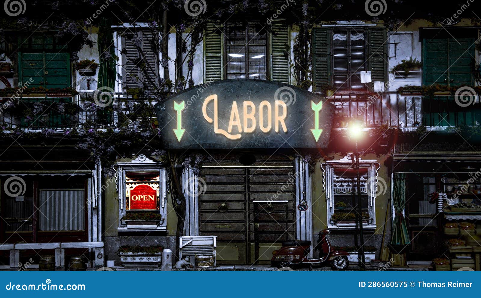 Signposts the Direct Way To Laboratory Stock Image - Image of pathology ...