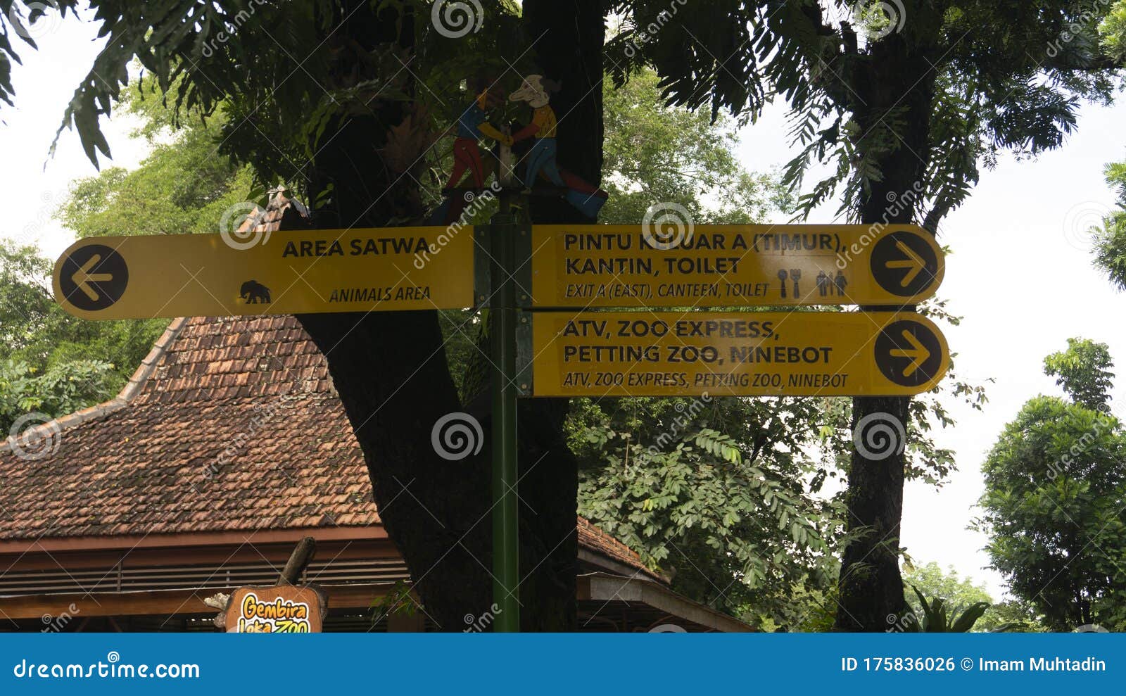 Signposts and Warnings at a Tourist Site Editorial Photo - Image of ...