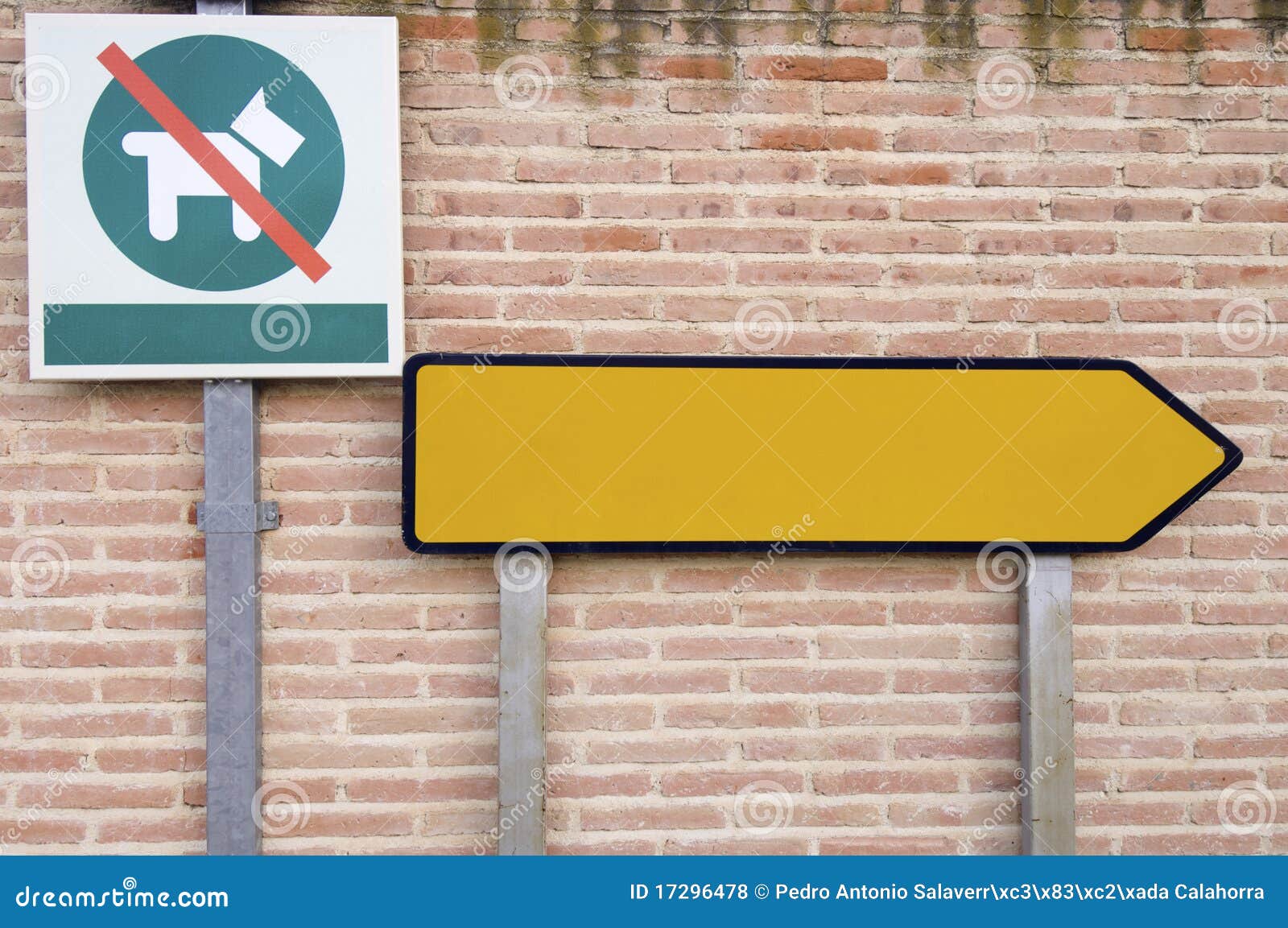 Signs stock photo. Image of pole, horizontal, caution - 17296478