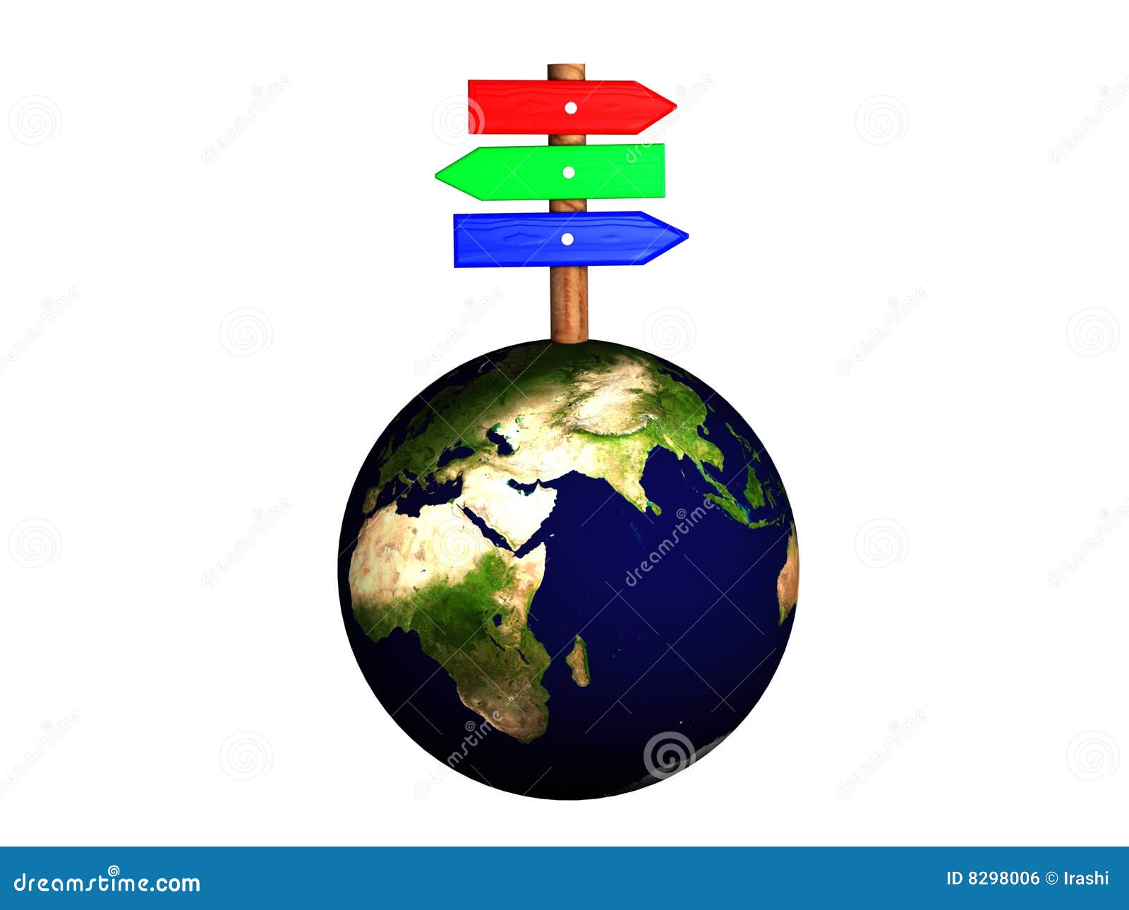 Signs stock illustration. Illustration of direction, road - 8298006