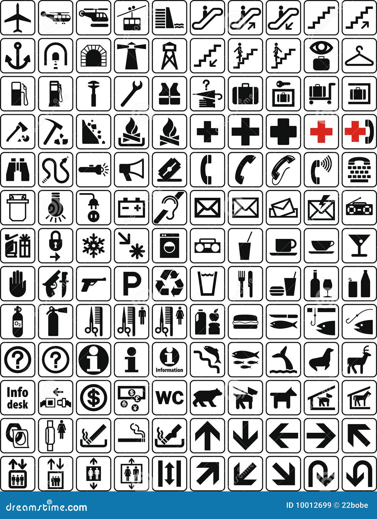 Signs Collection 2 (+ Vector) Stock Illustration - Illustration of ...