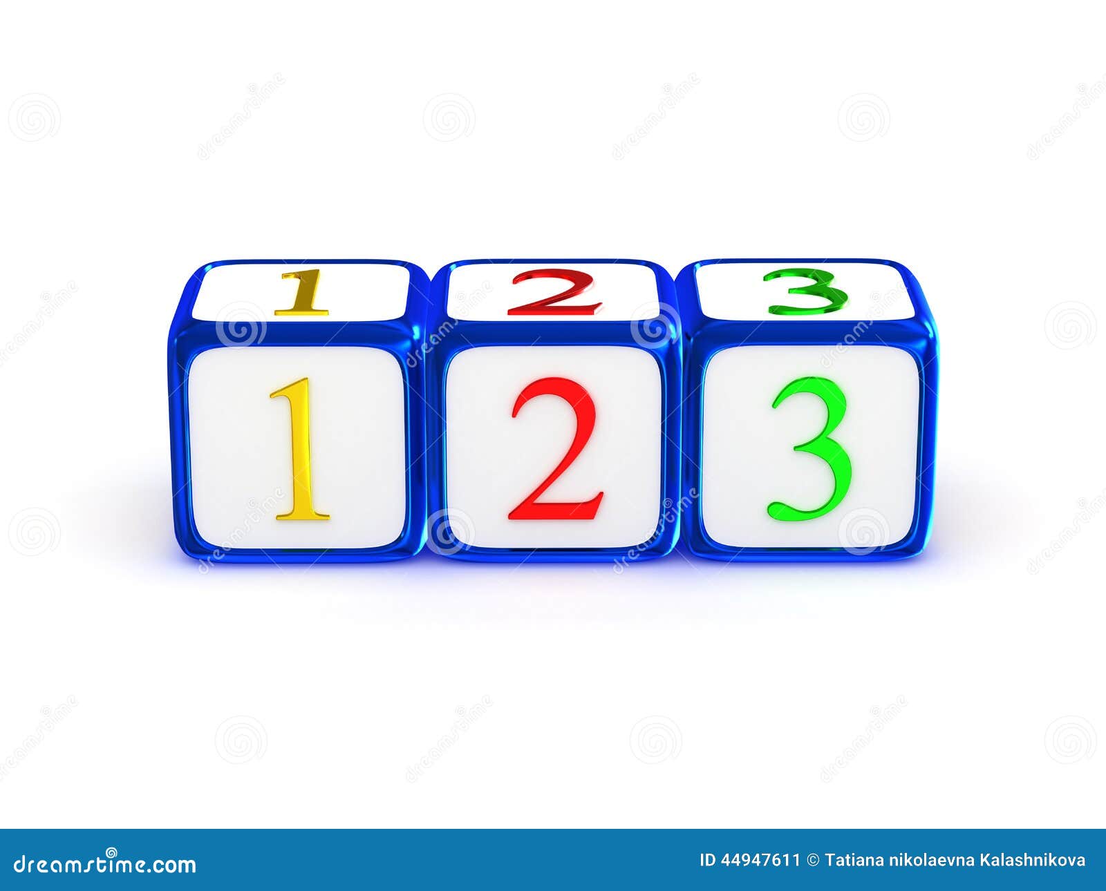 1 2 3 signs. stock image. Image of arithmetic, lesson - 44947611
