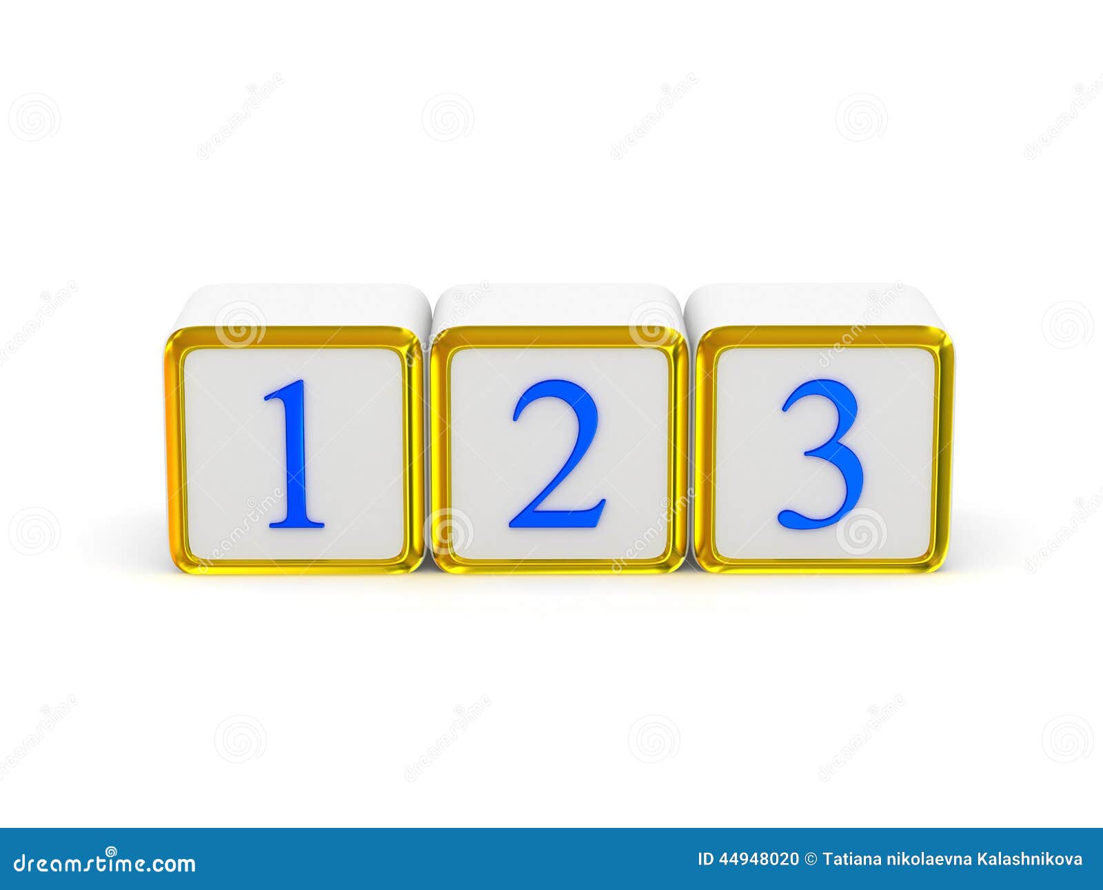 1 2 3 signs. stock photo. Image of arithmetic, algebra - 44948020