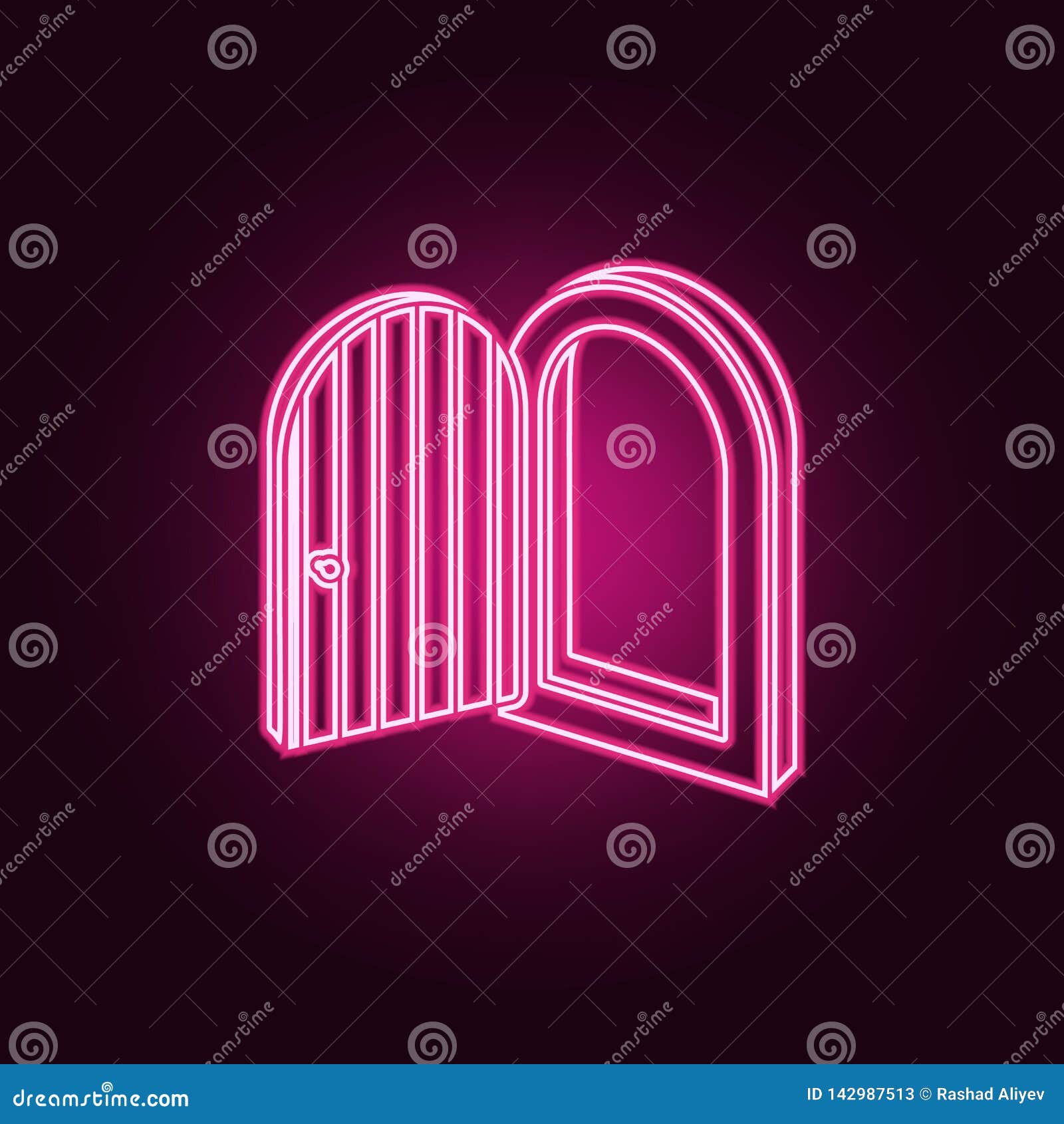 Signs in the Game Icon. Elements of Game in Neon Style Icons Stock ...