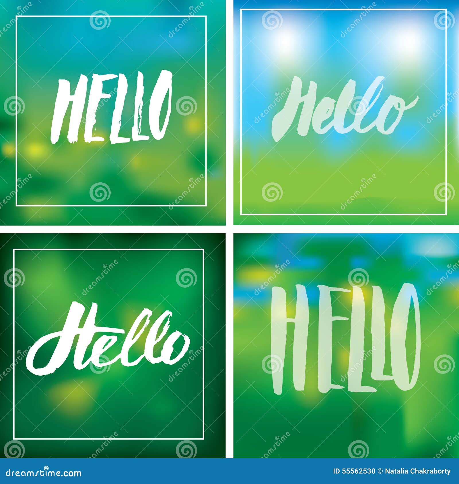 Signs HELLO stock vector. Illustration of title, element - 55562530