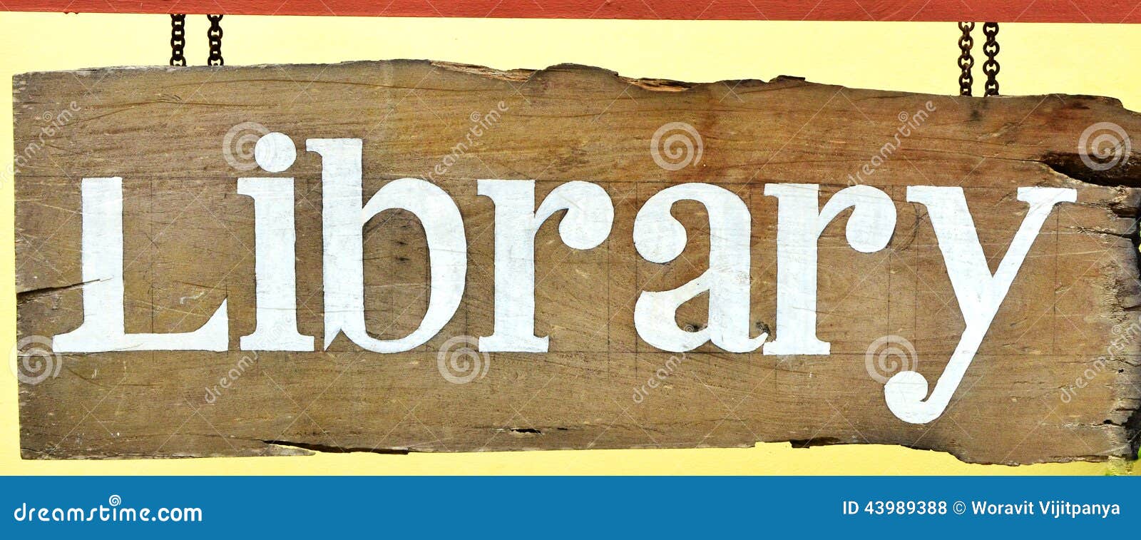 Signs Library stock photo. Image of buildings, architecture - 43989388