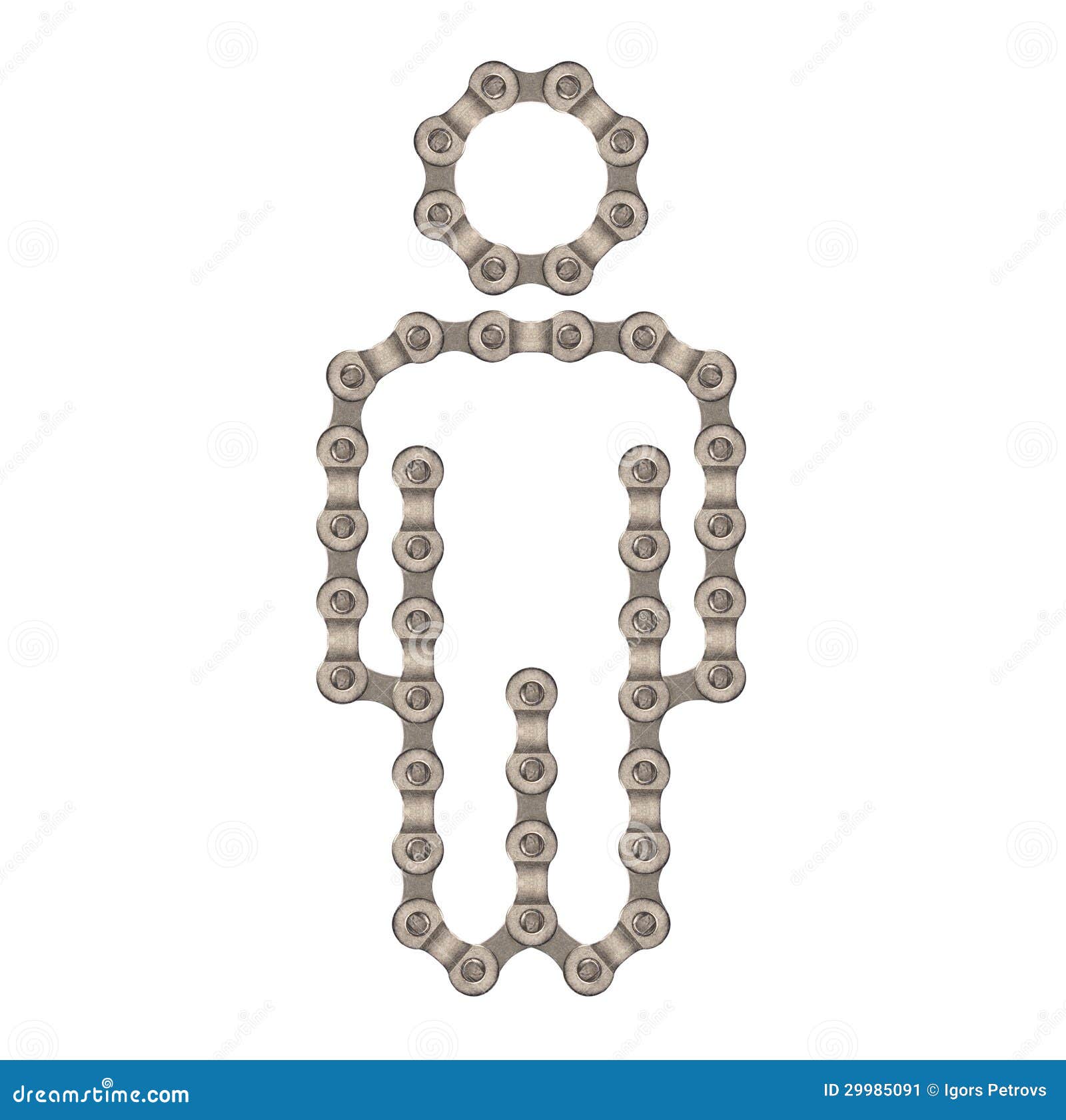 Chain man stock image. Image of gentlemen, genders, male - 29985091